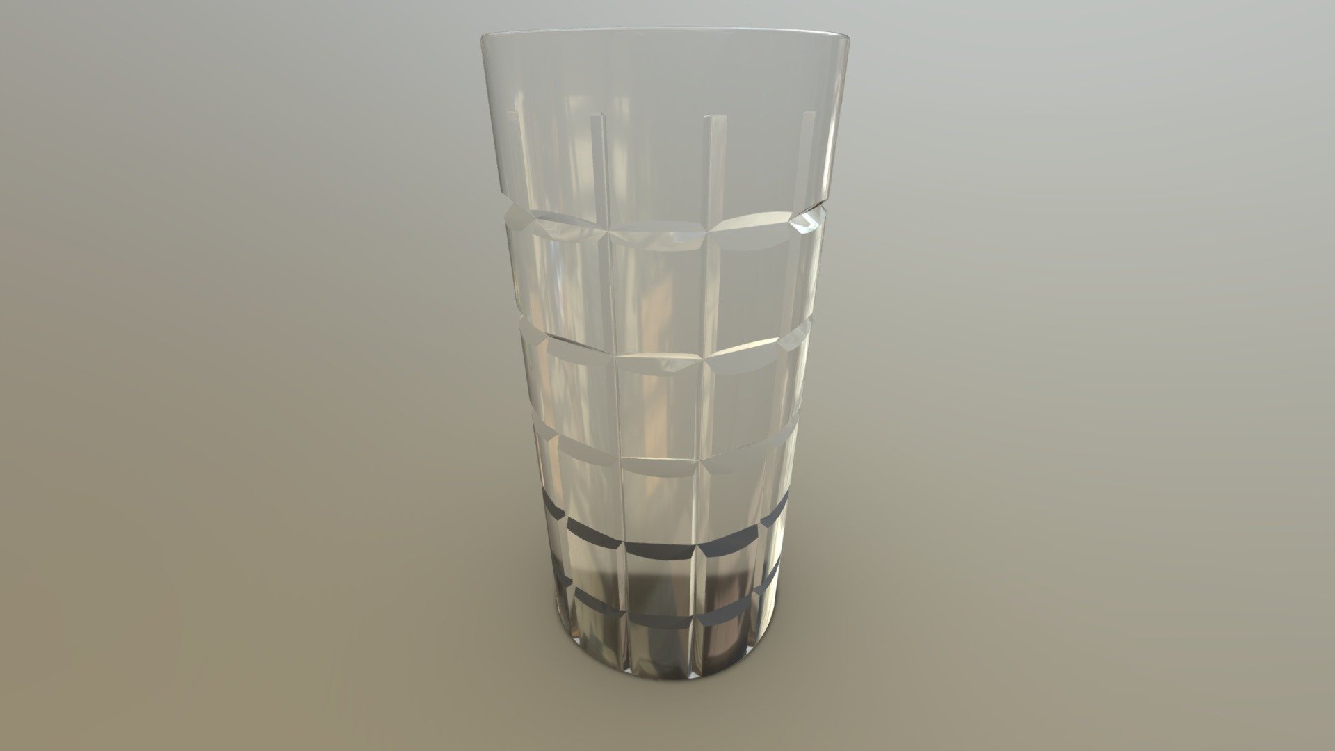 Tall Glass - 3D model by How2rok [5de415e] - Sketchfab