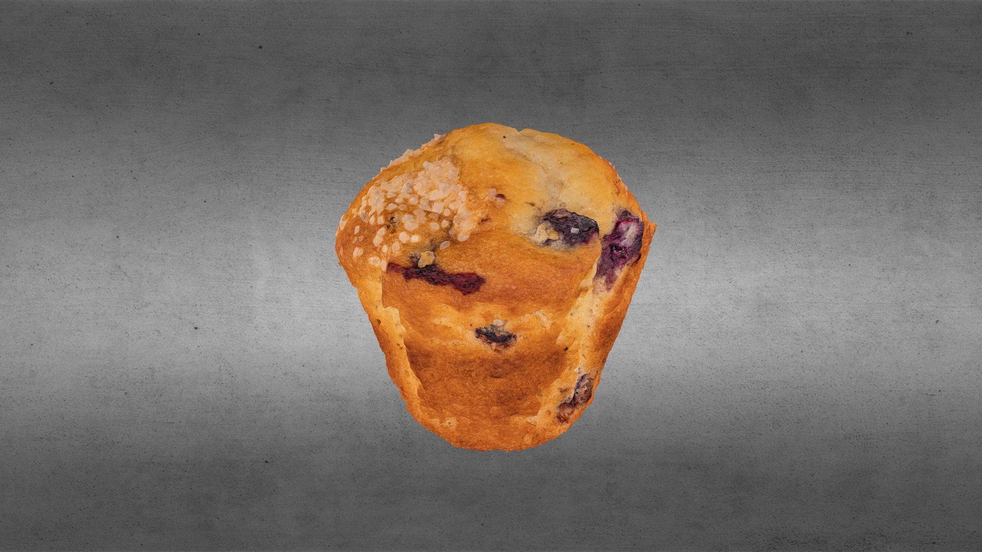 Blueberry Muffin - Buy Royalty Free 3D model by High Sierra 3D ...