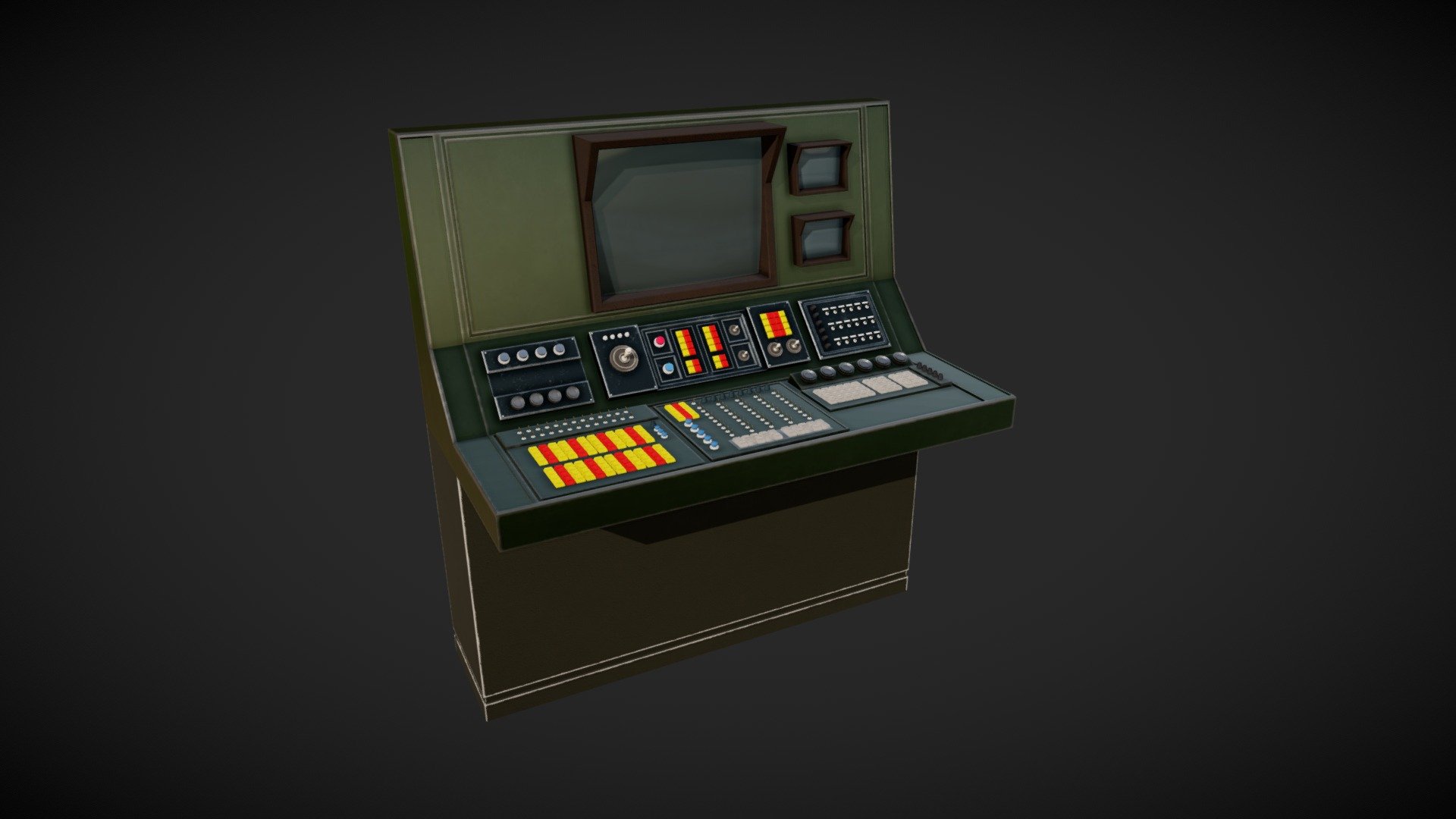 Old Computer - malfunctioning - 3D model by P3TroV [5dead1d] - Sketchfab