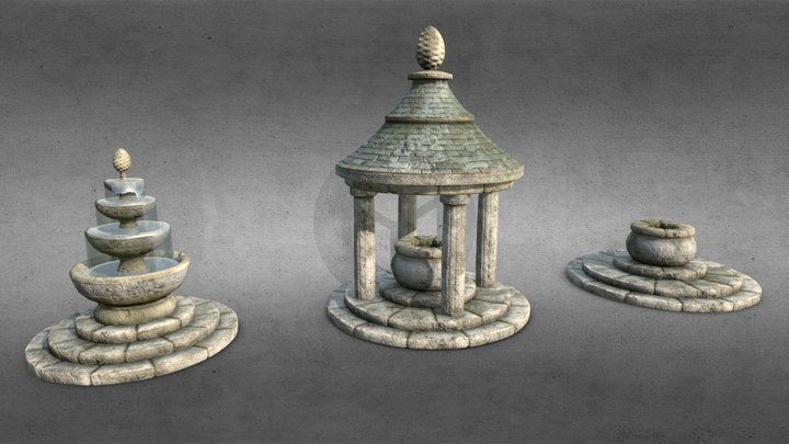 Water-feature 3D models - Sketchfab