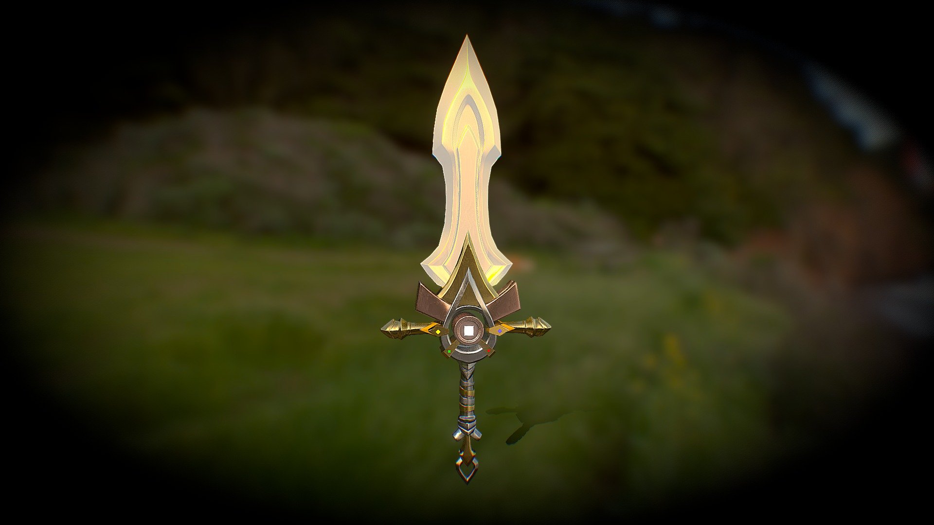 AAC203_A3_Prop:_Sword_Excalibur_Naomi_Gibson - 3D model by NGibson ...