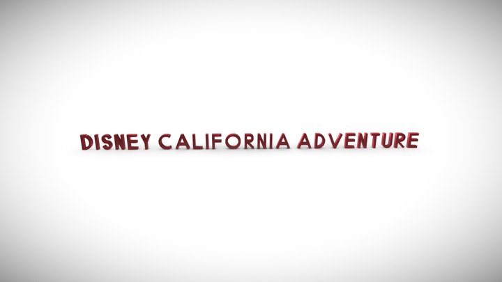 Californiaadventure 3D models - Sketchfab