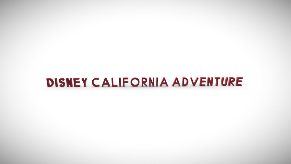 Disneyland Resort Entrance Plaza - A 3D model collection by Kastle ...