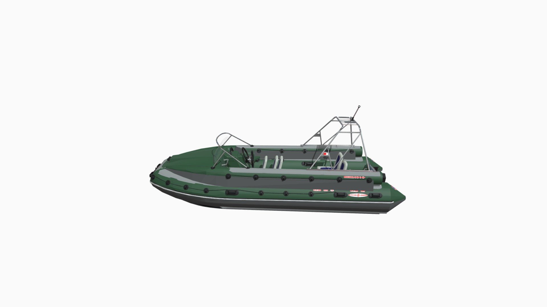 RIB JET 5000 CONFIG (TEST) - 3D model by KBRA [5def472] - Sketchfab