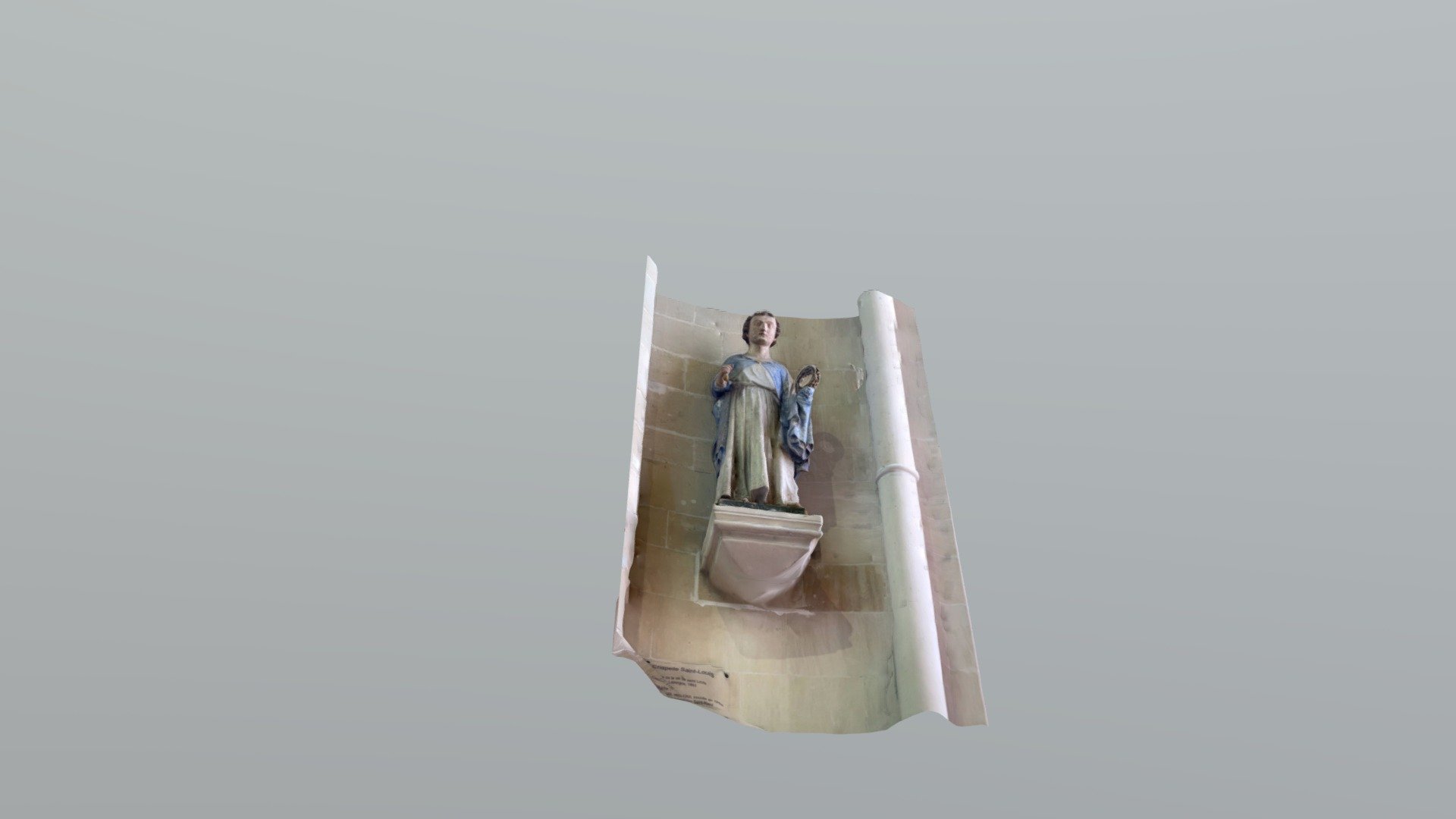 Statue de saint Louis - Download Free 3D model by AnDeNan (@saladeen ...
