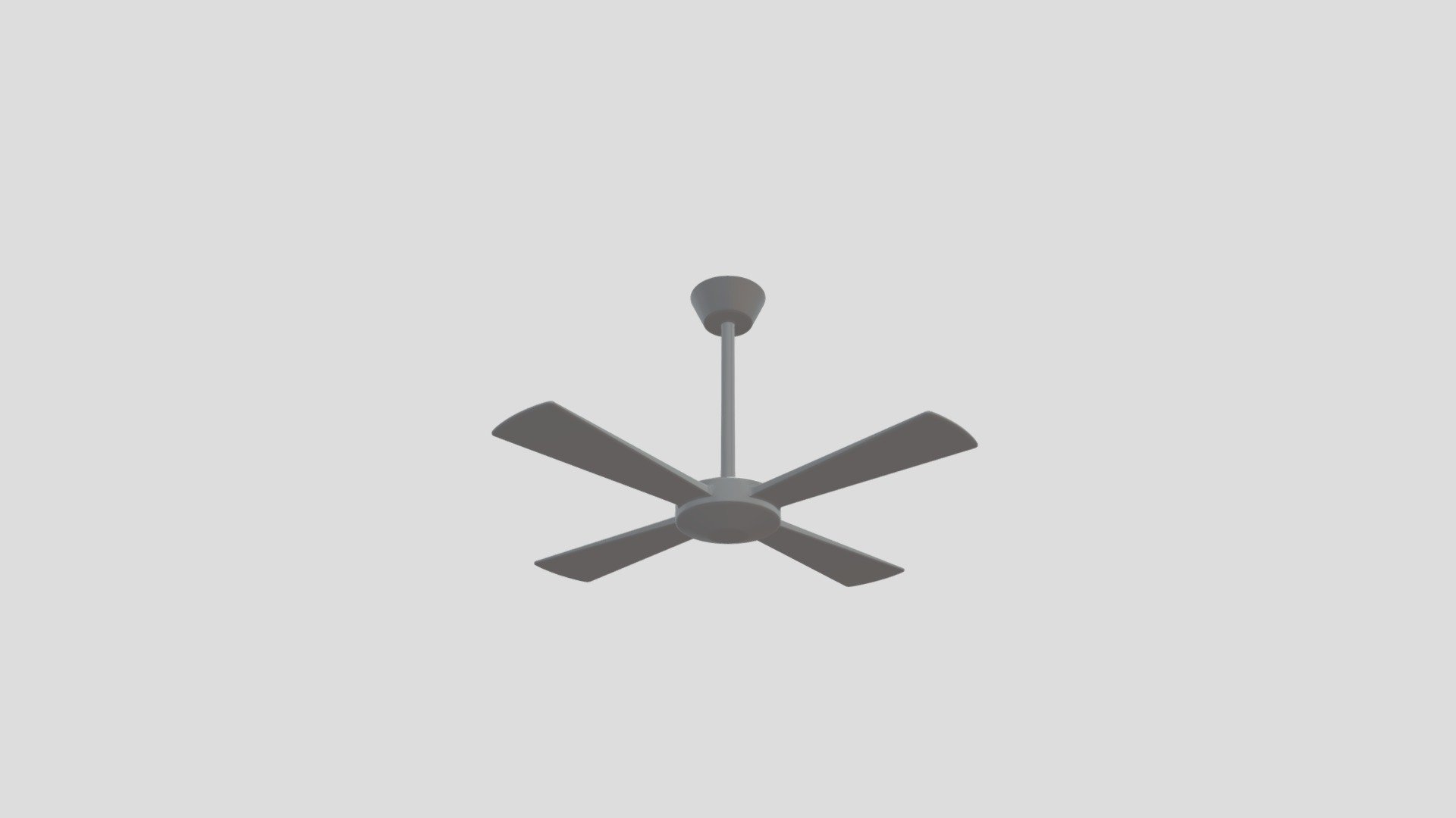 Ceiling fan - Download Free 3D model by youssef-hamdan [5df2712 ...