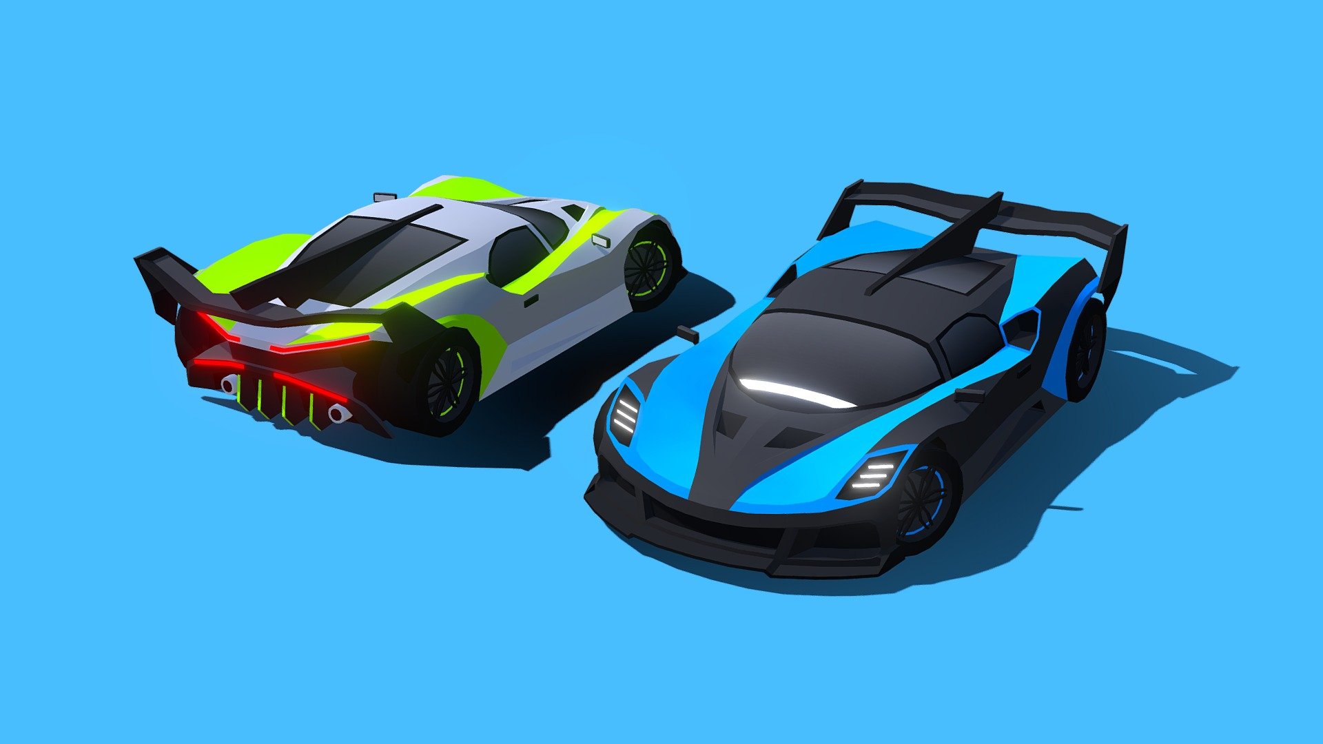 ARCADE: 'Cerbero' Racing Car - 3D model by Mena (@MenaStudios) [5df2b9d ...