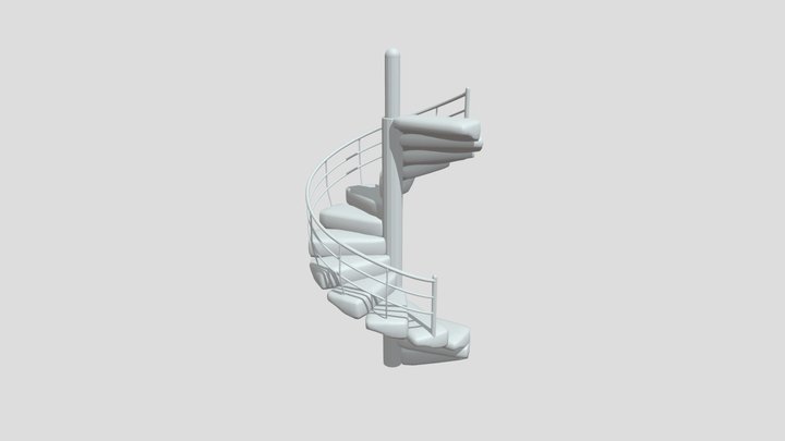 Spiral-staircase 3D models - Sketchfab