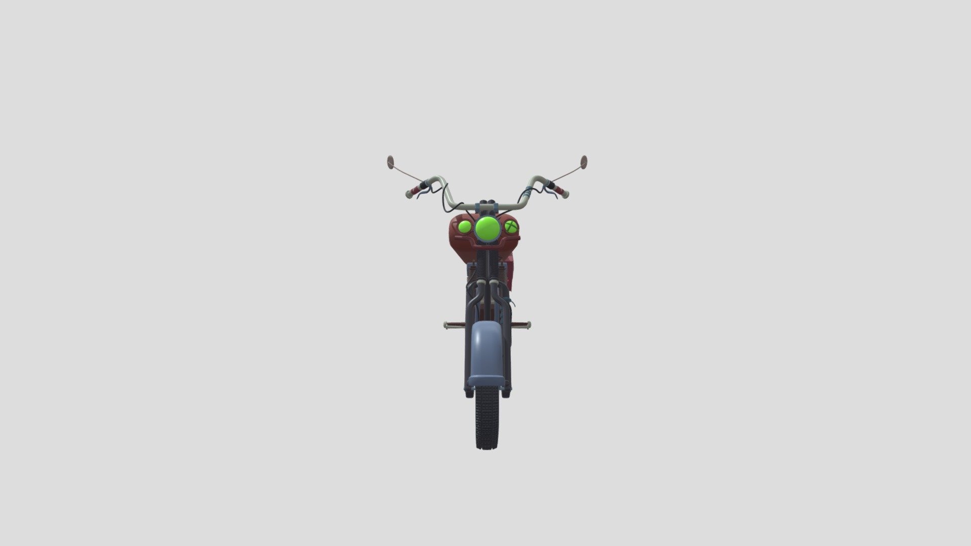Flying motorcycle (concept by Anna Limbakh) - Download Free 3D model by ...