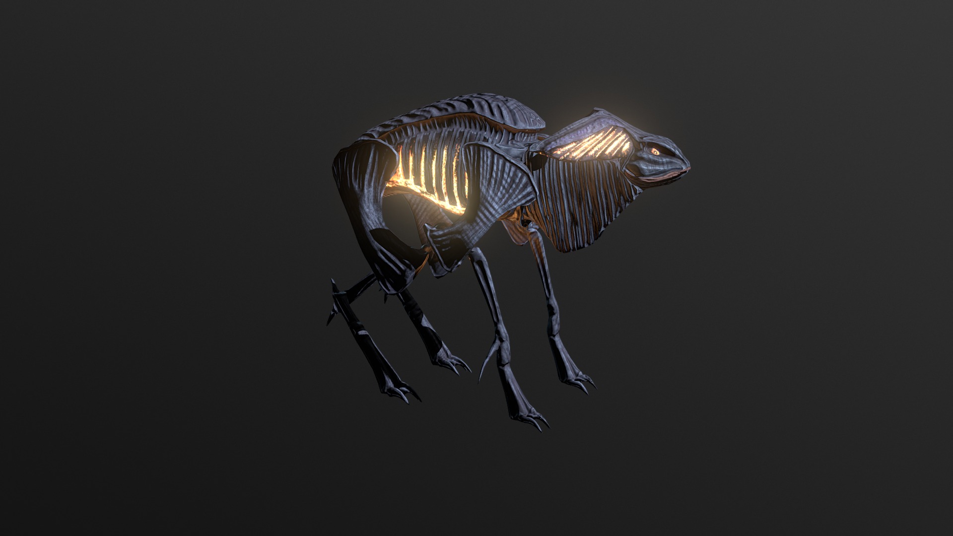 Alien - Download Free 3D model by M4tt_U (@mbathellier) [5df5d9e ...