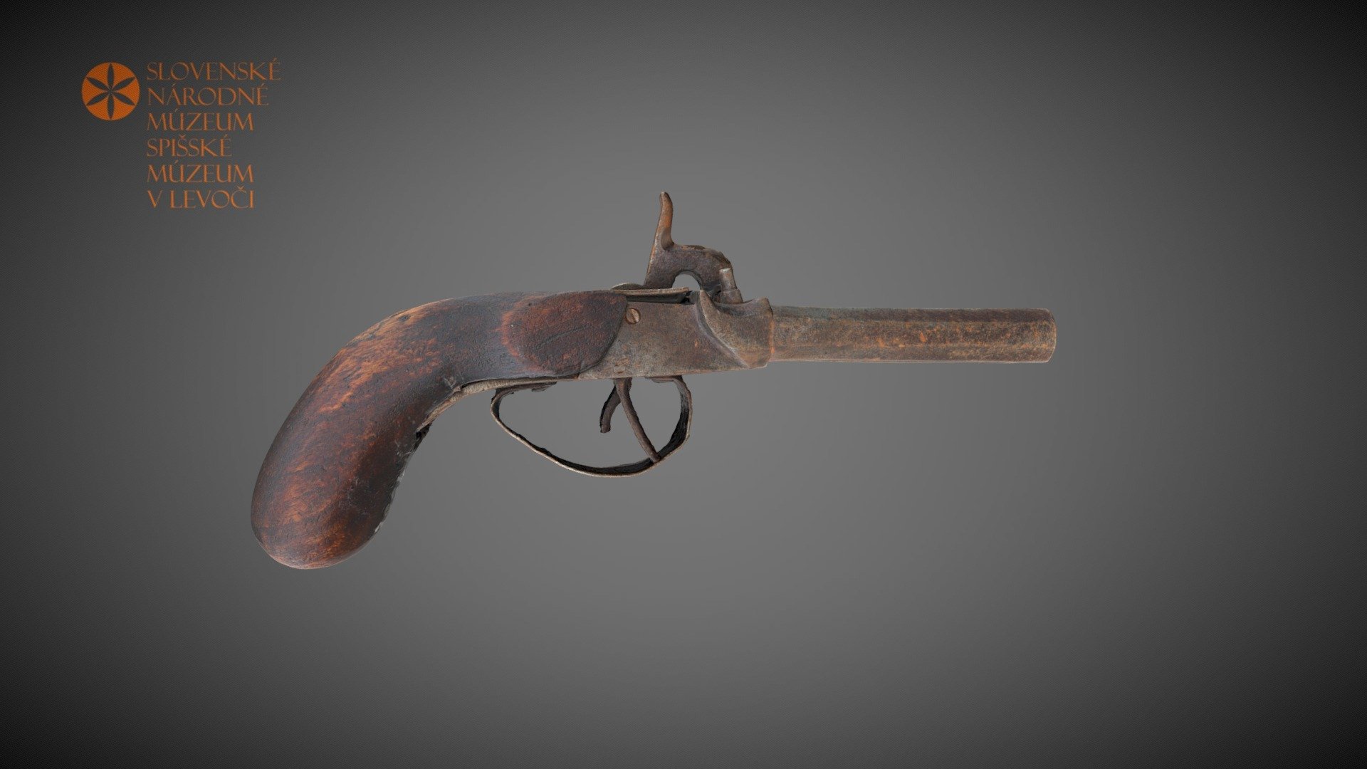 Pištoľ SM-1552 - 3D model by The Spiš Museum (@spisskemuzeum) [5df6dfa ...