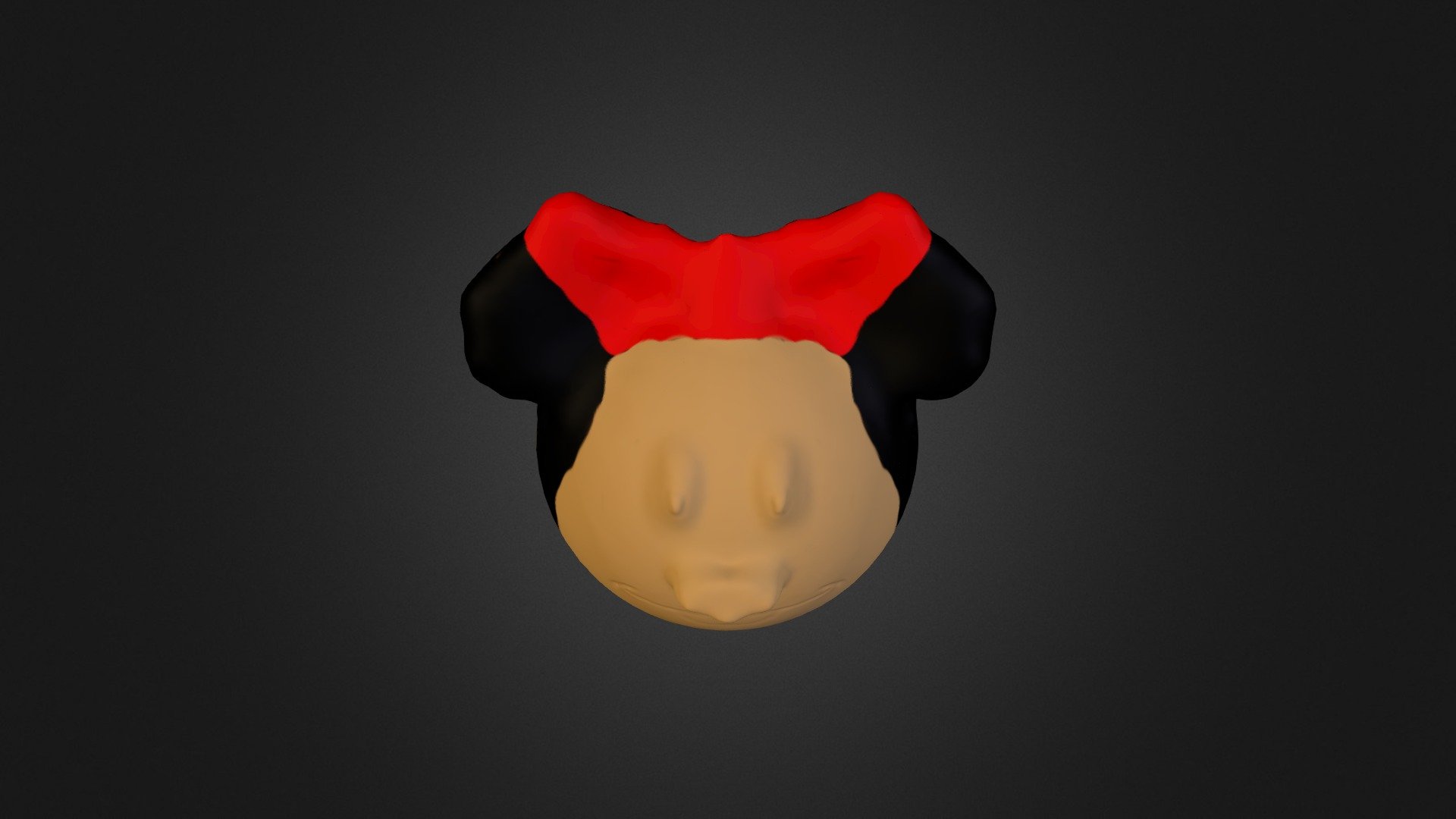 minnie mouse - 3D model by leopoly [5df907b] - Sketchfab