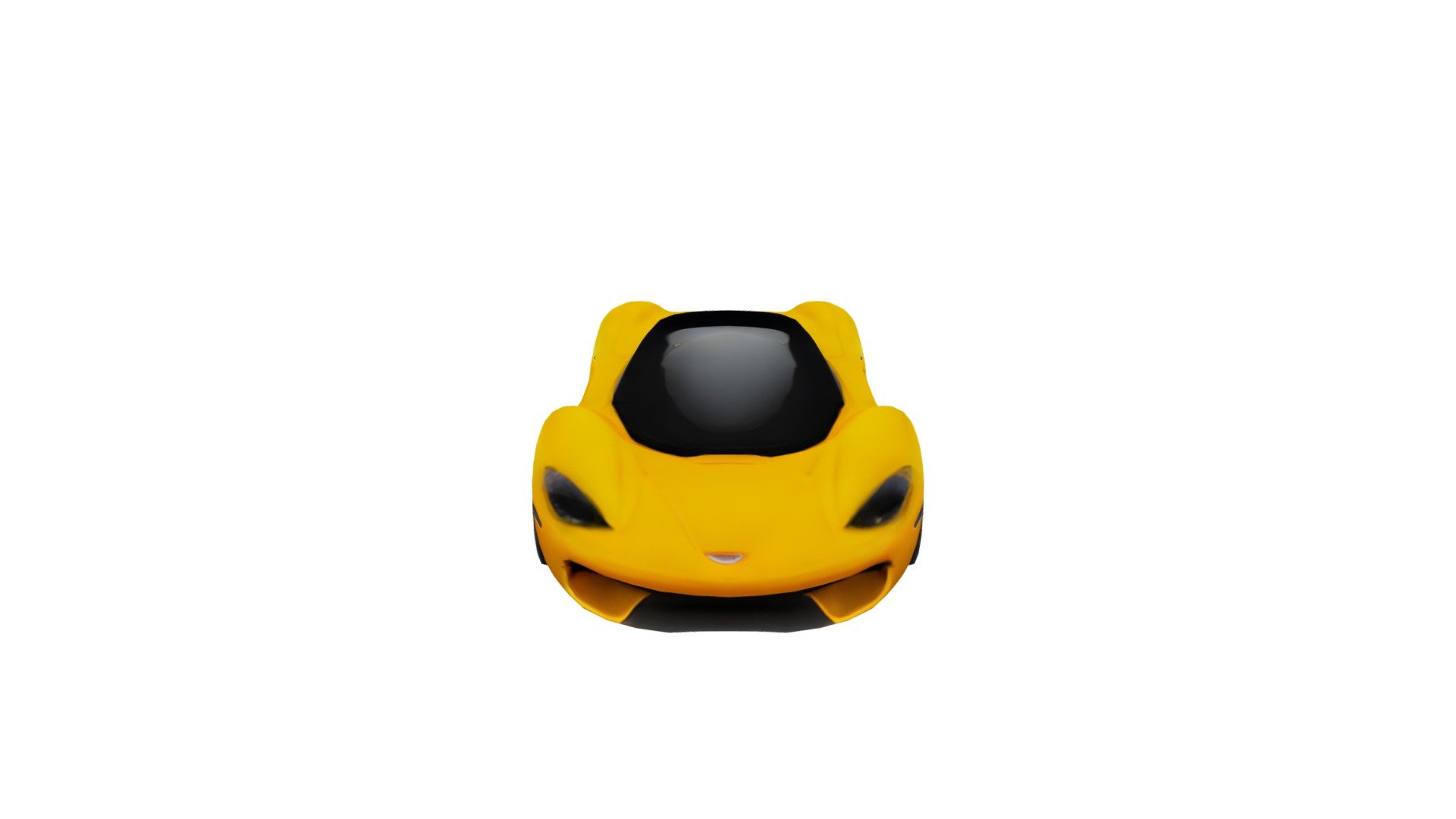 Futuristic sports car - 3D model by shepaldo [5df9aa9] - Sketchfab