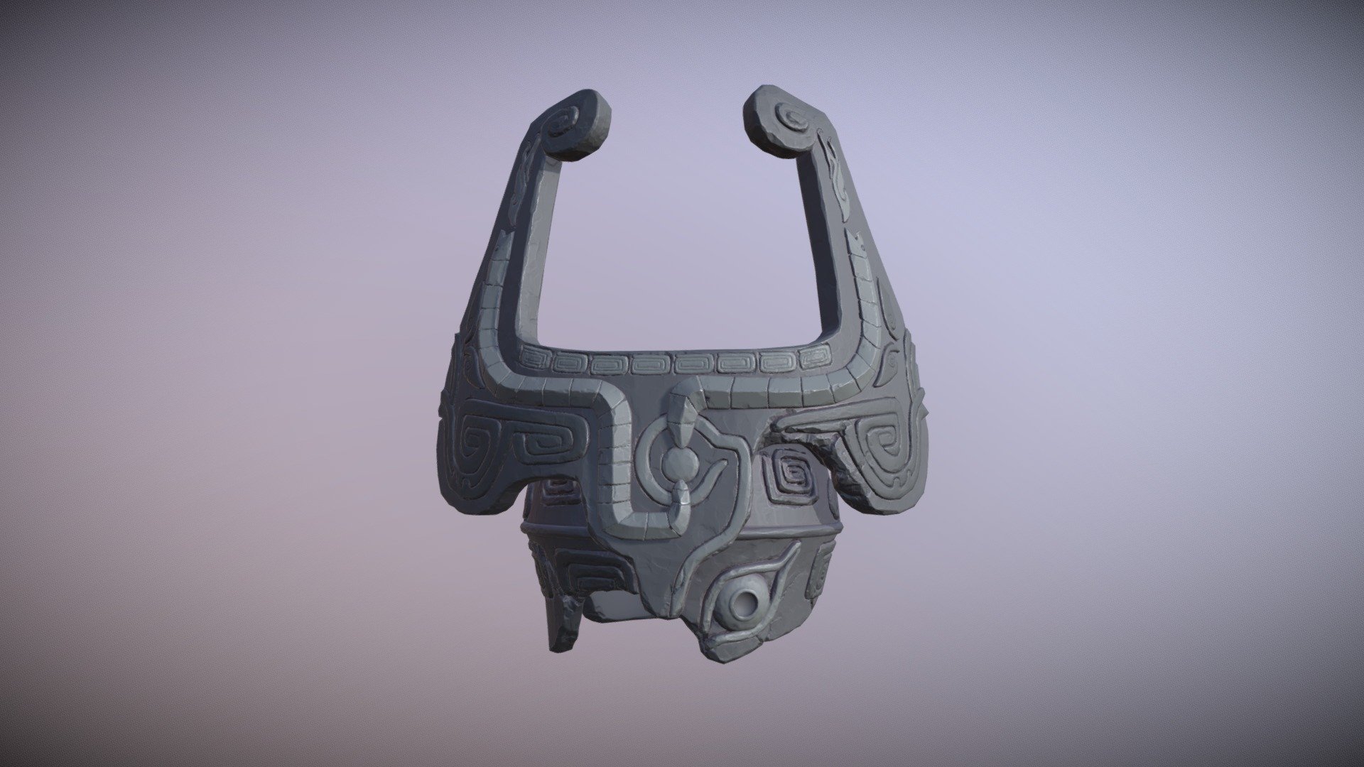 Midna's Helm - 3D model by Navillus (@Navillus001) [5df9cd0] - Sketchfab
