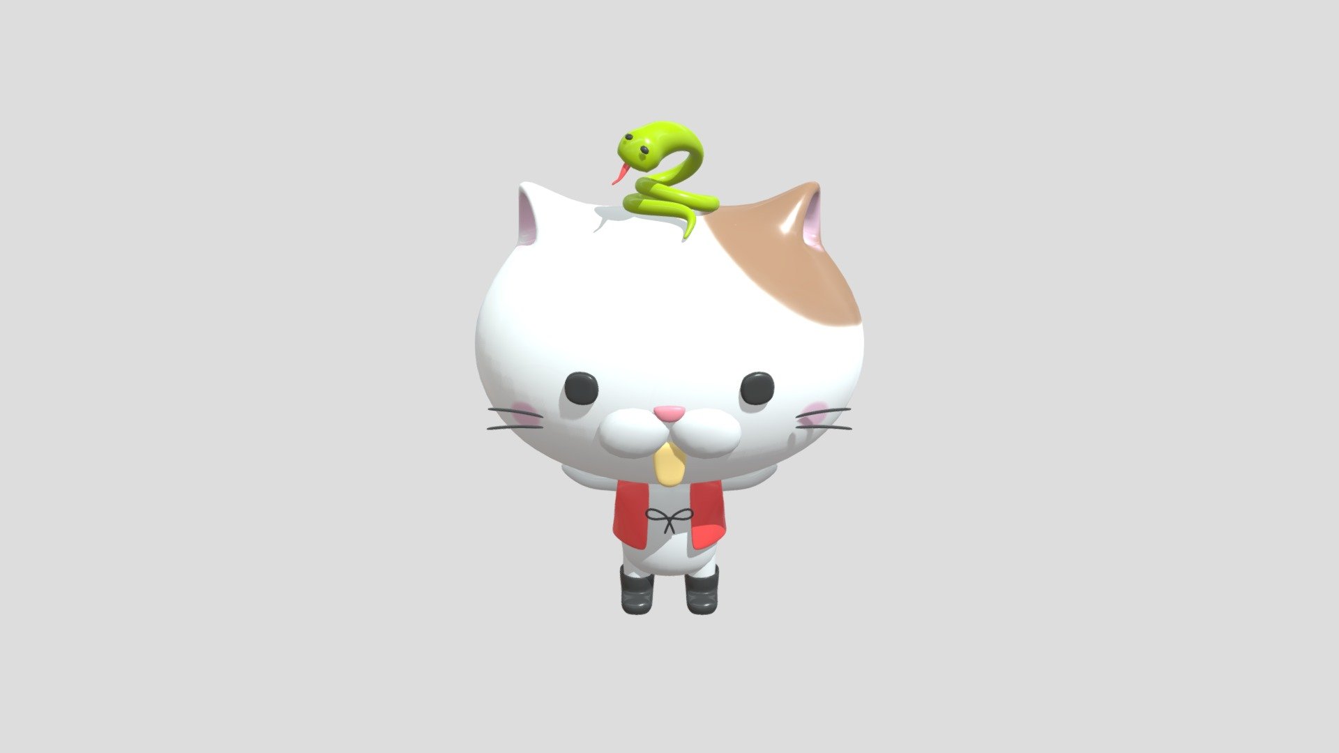 Nyan - 3D model by sakuramoto [5dfb3a9] - Sketchfab