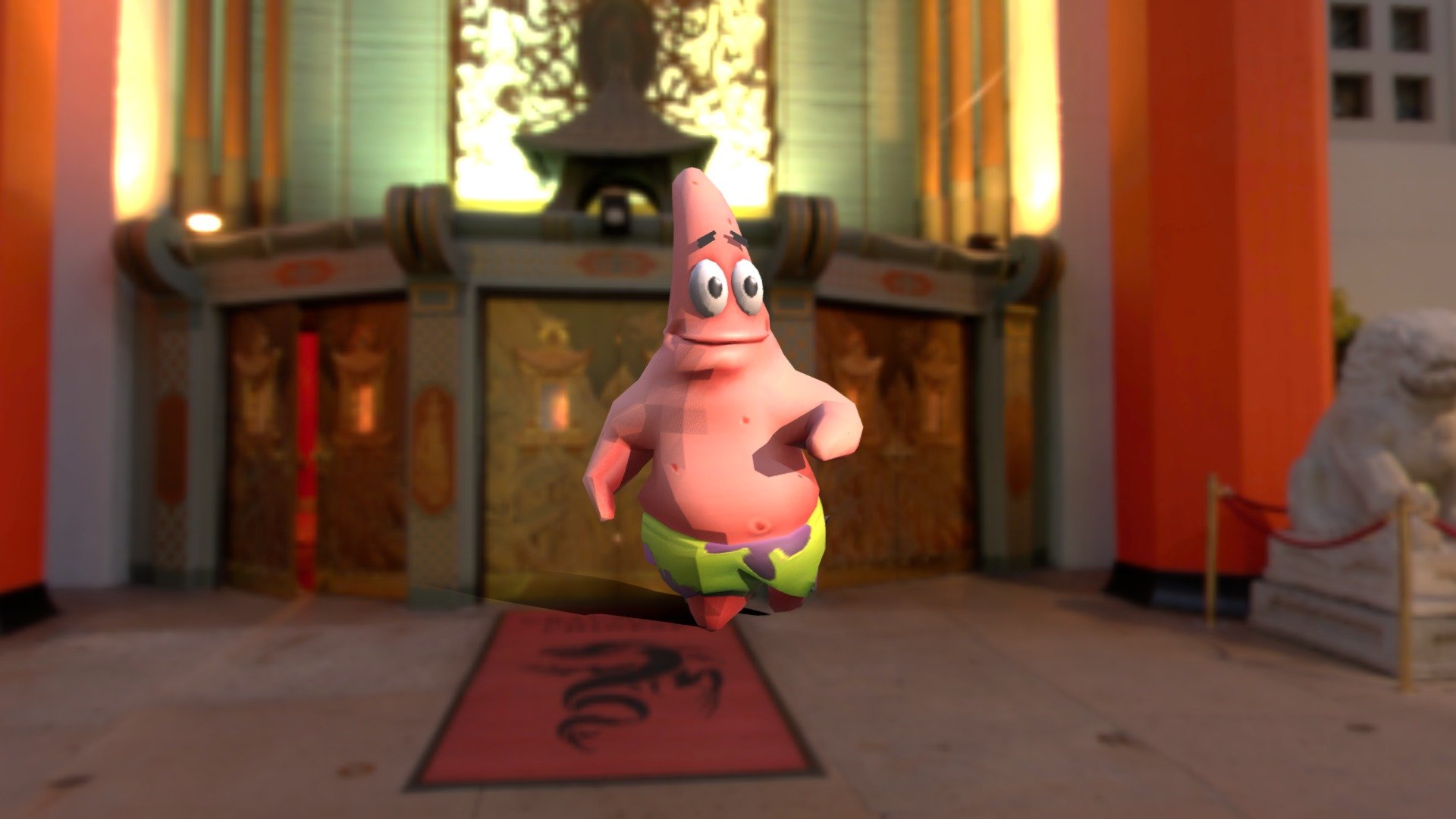 Walking patrick - Download Free 3D model by AIUM2 (@Yapoco) [5e00129 ...