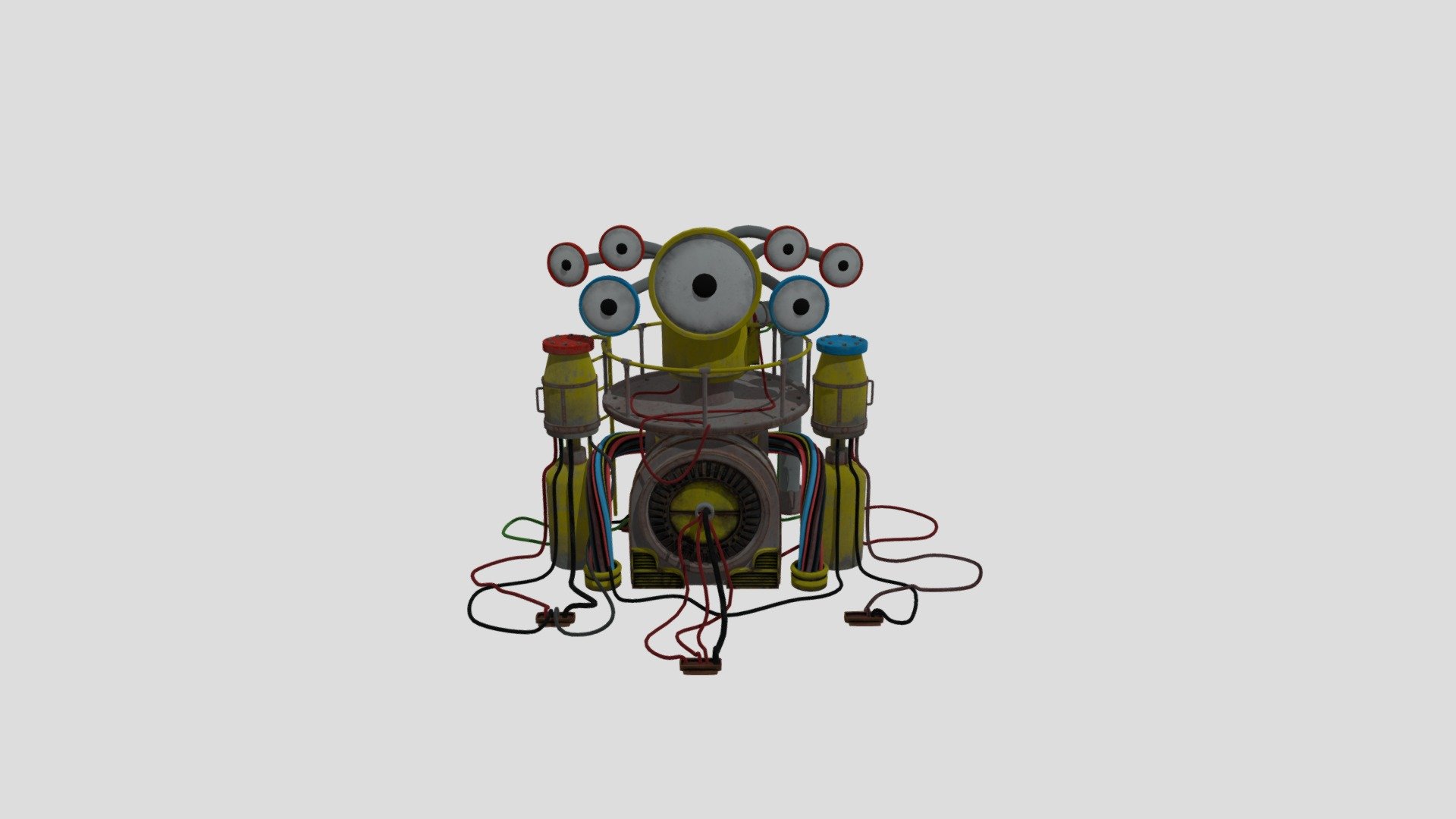 Poppy Playtime Chapter 3 : Center Generator - Download Free 3D model by ...