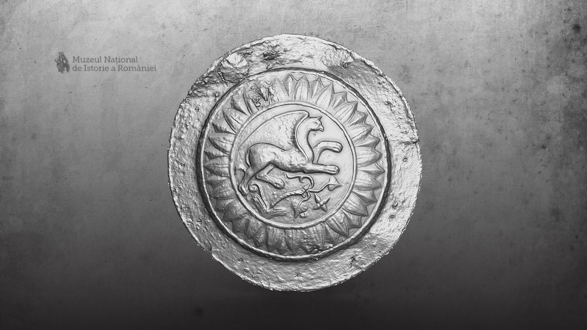 Umbo de scut de paradă dacic (without texture) - 3D model by Muzeul ...