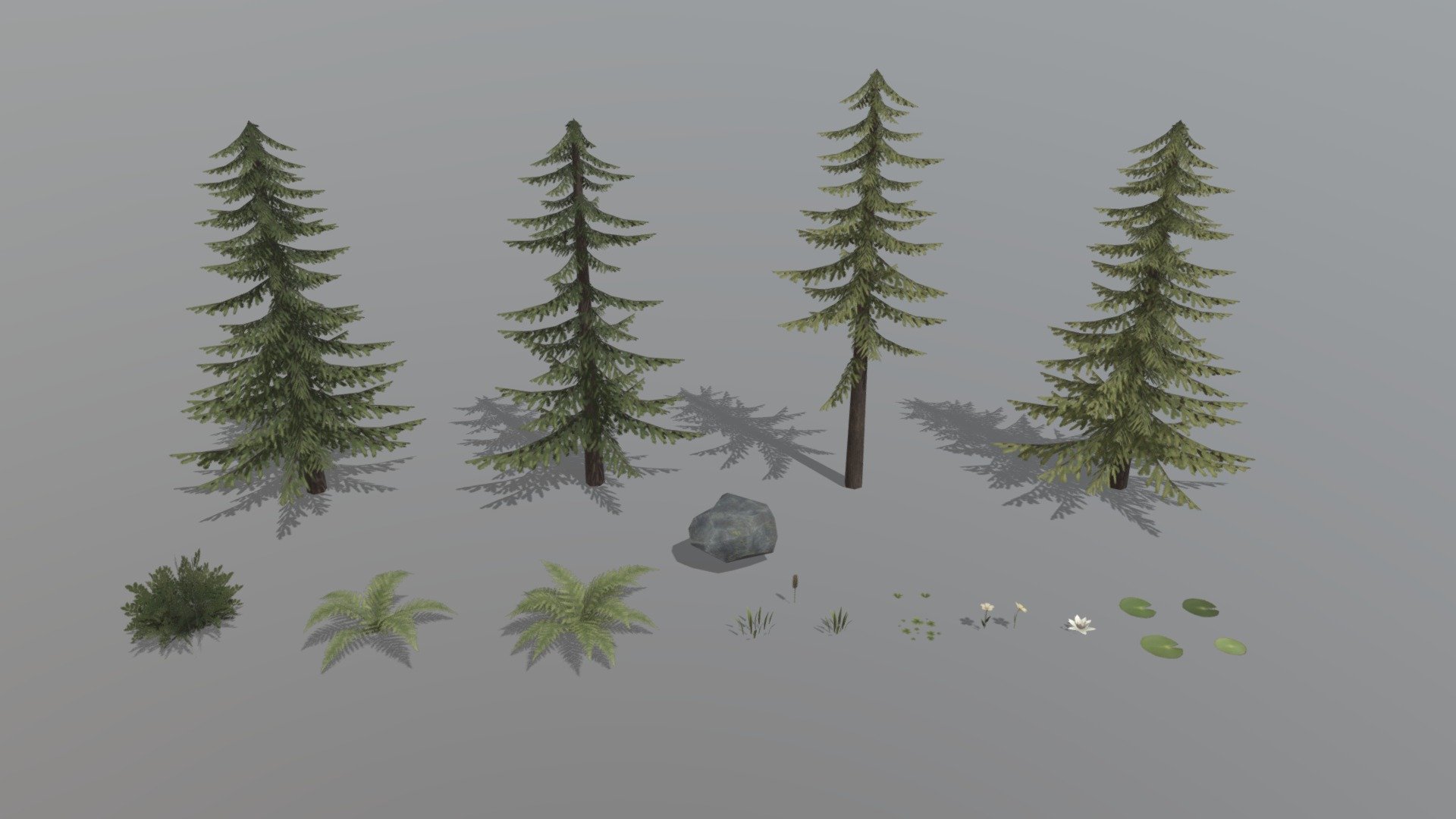 Foliage pack - Buy Royalty Free 3D model by Emmy (@emmy_l) [5e01874 ...