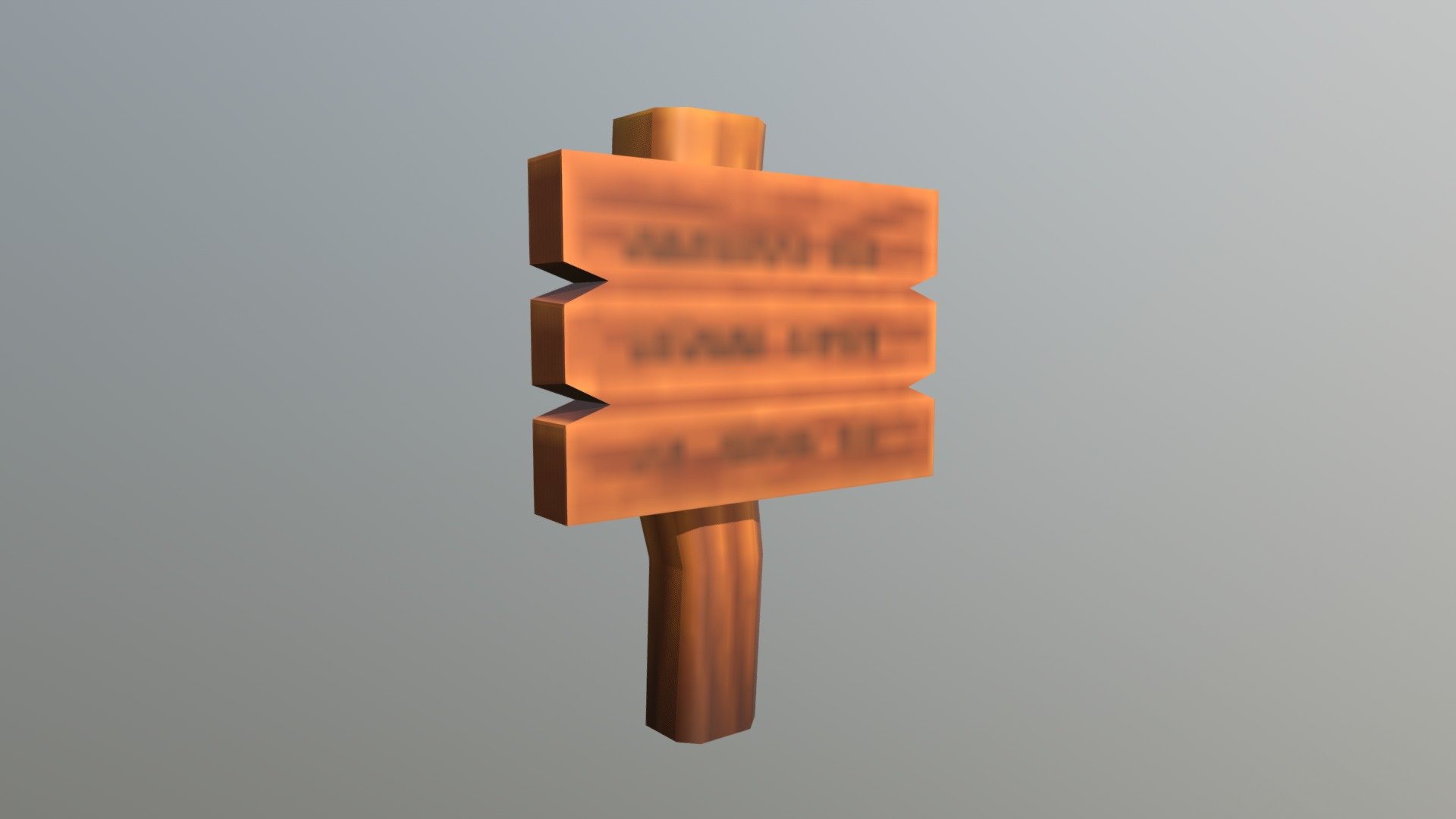 Signboard 001 - 3D model by SmileBoom_SGB [5e02c5e] - Sketchfab