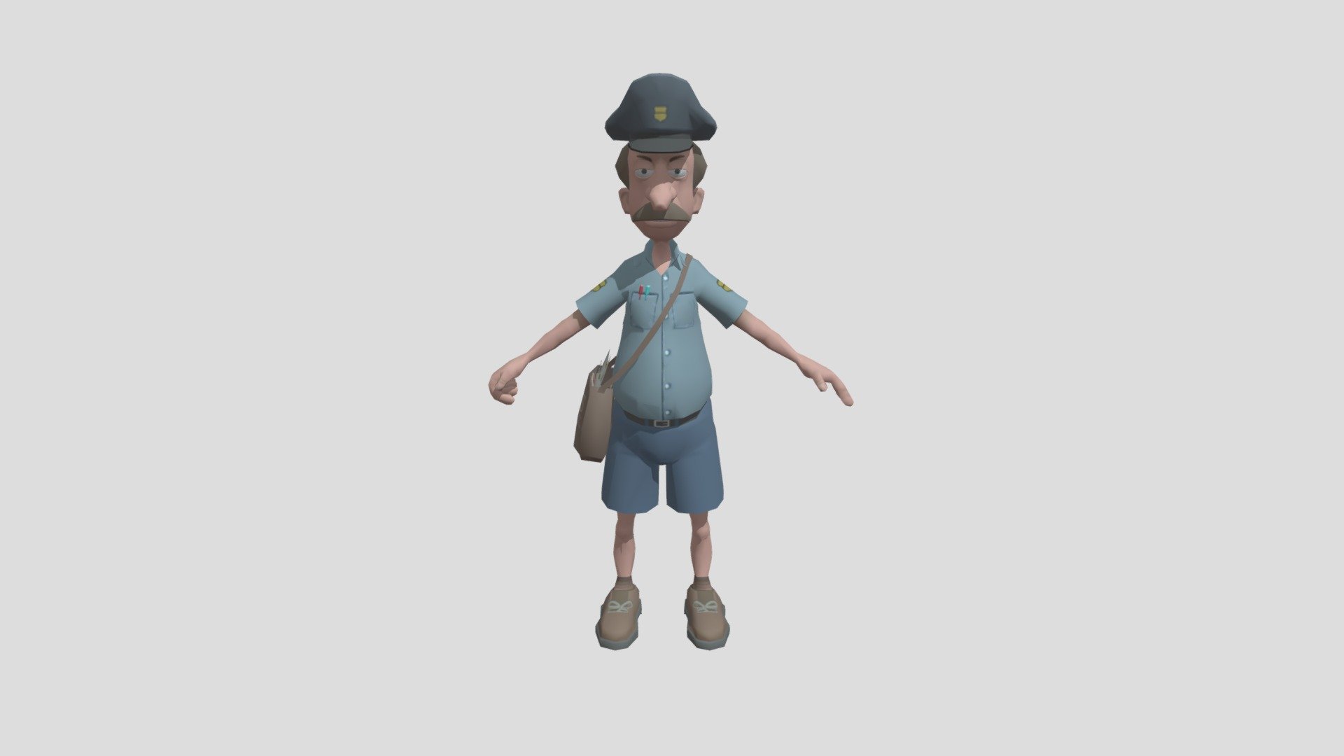 mailman - Download Free 3D model by kyle.river.withem [5e033f8] - Sketchfab