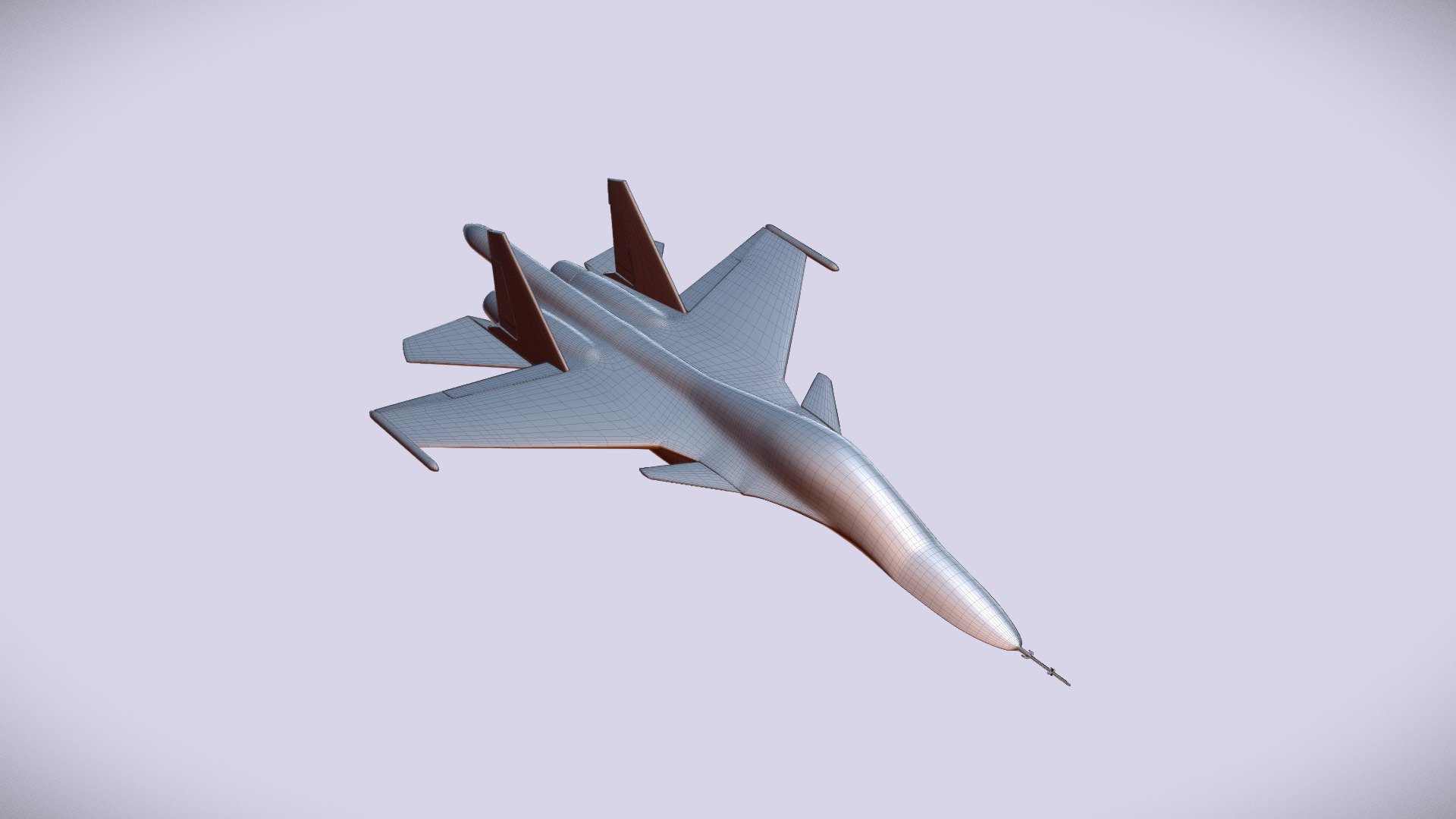 Sukhoi Su-34 - 3D model by agustinsans [5e039ab] - Sketchfab
