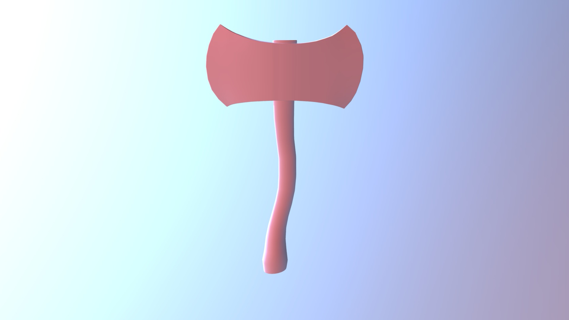Axe Model - 3D model by Michelle Emberton (@racketluv) [5e04f2b ...