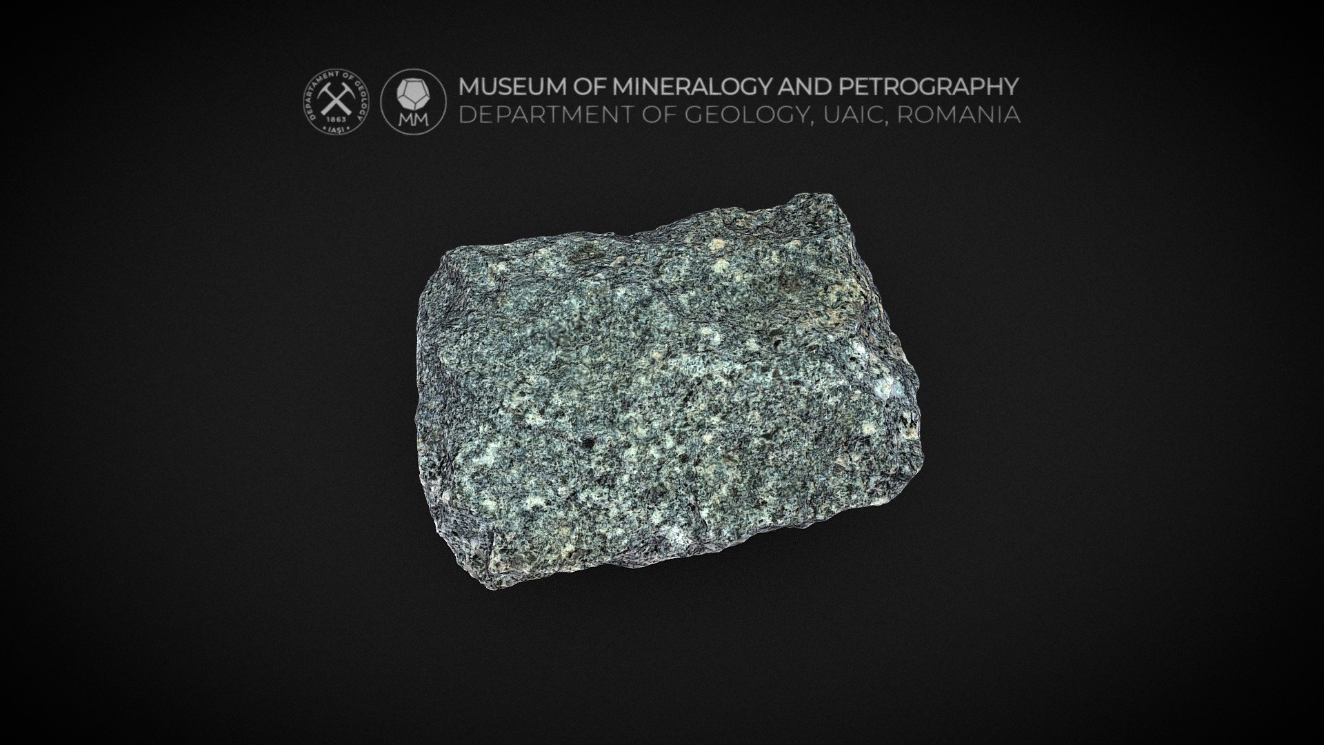 Granite (igneous rock) - 3D model by Museum of Mineralogy and ...