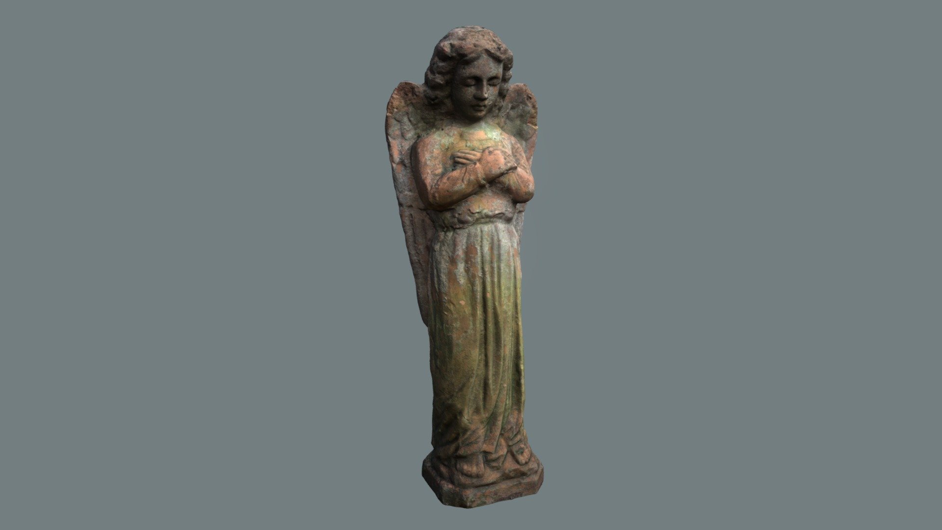 Photo-scanned Angel (Raw Topology) - 3D model by BlueMatter01 [5e06710 ...