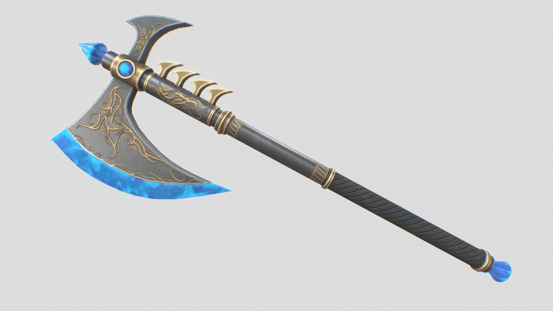 Frostbite axe - Buy Royalty Free 3D model by Anima Z (@Anima-Z ...