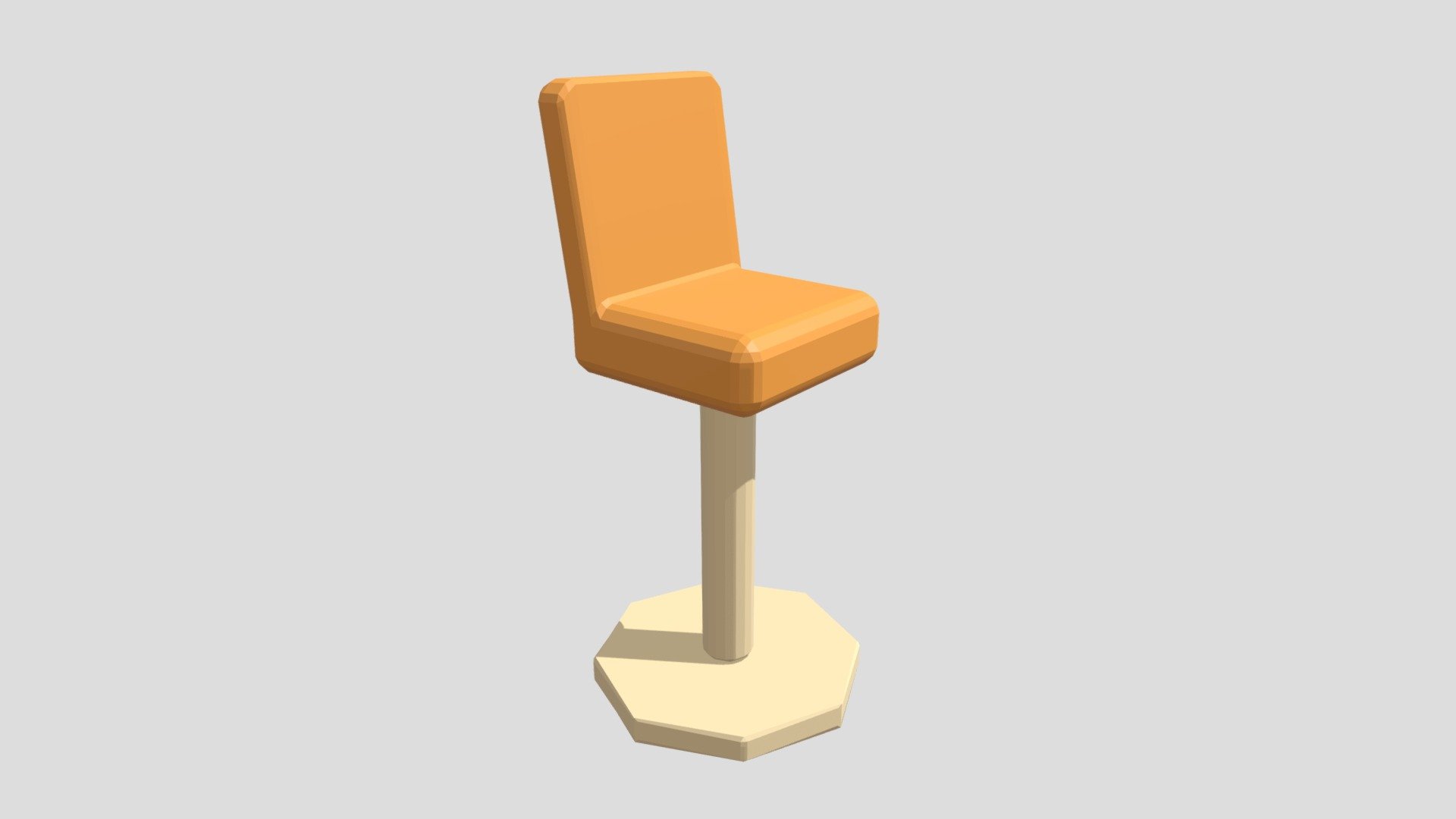 Basic Low-Poly Stool - Download Free 3D model by Toast (@Toast01 ...
