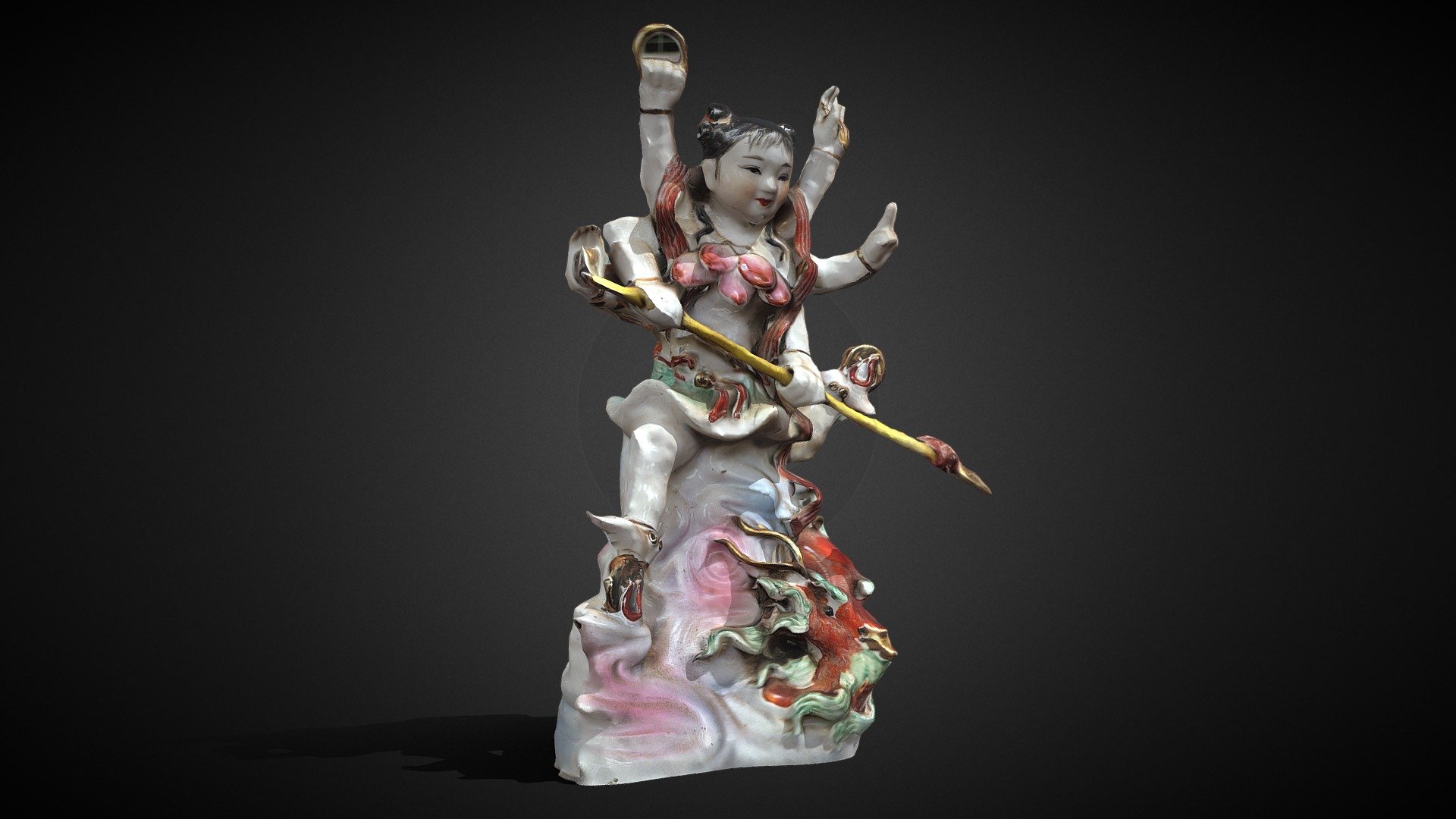 character - nezha statue I - Buy Royalty Free 3D model by KimtueKP ...