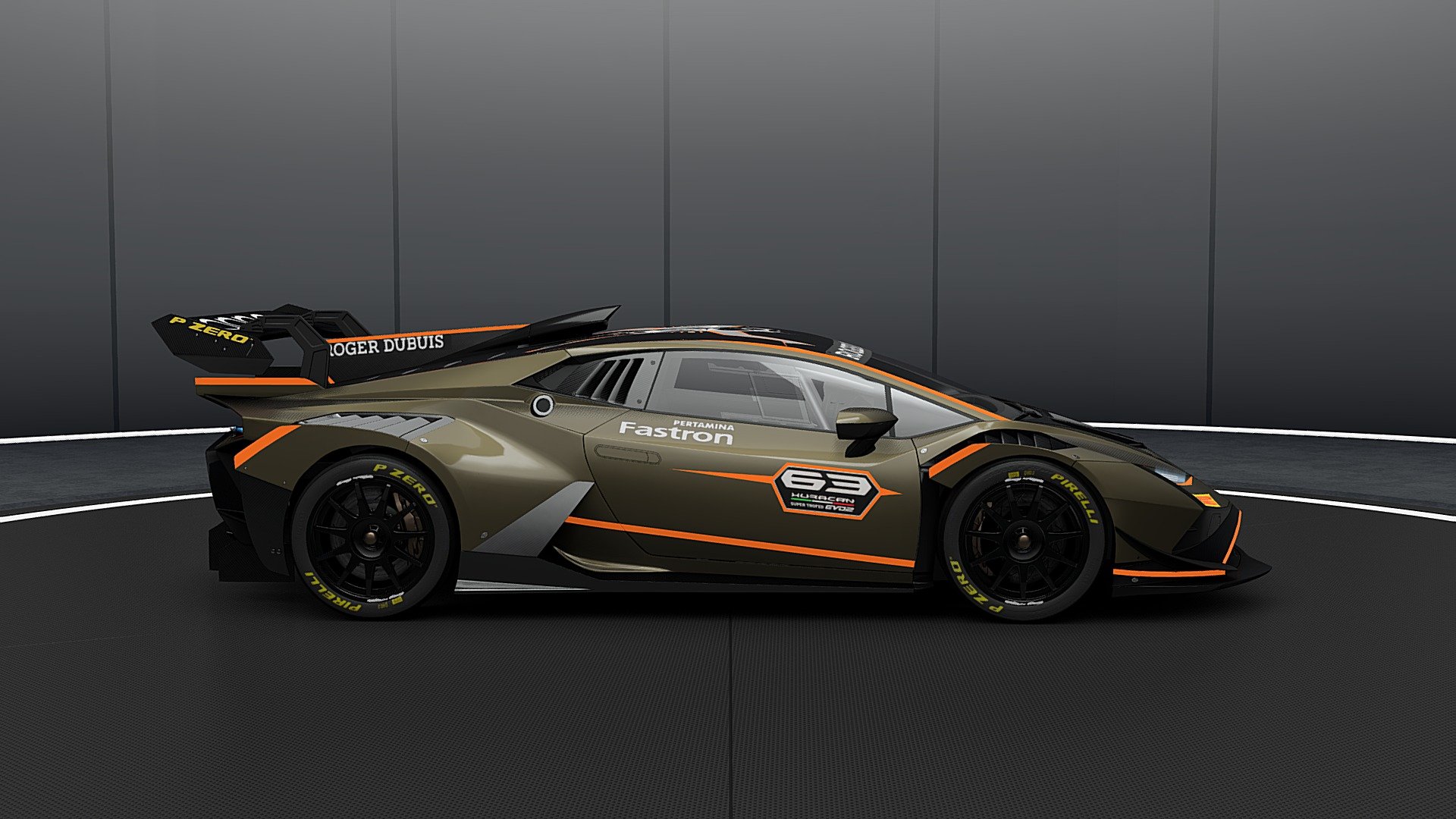 Lambo Super Trofeo EVO II Garage - 3D model by Tapmod [5e090d6] - Sketchfab