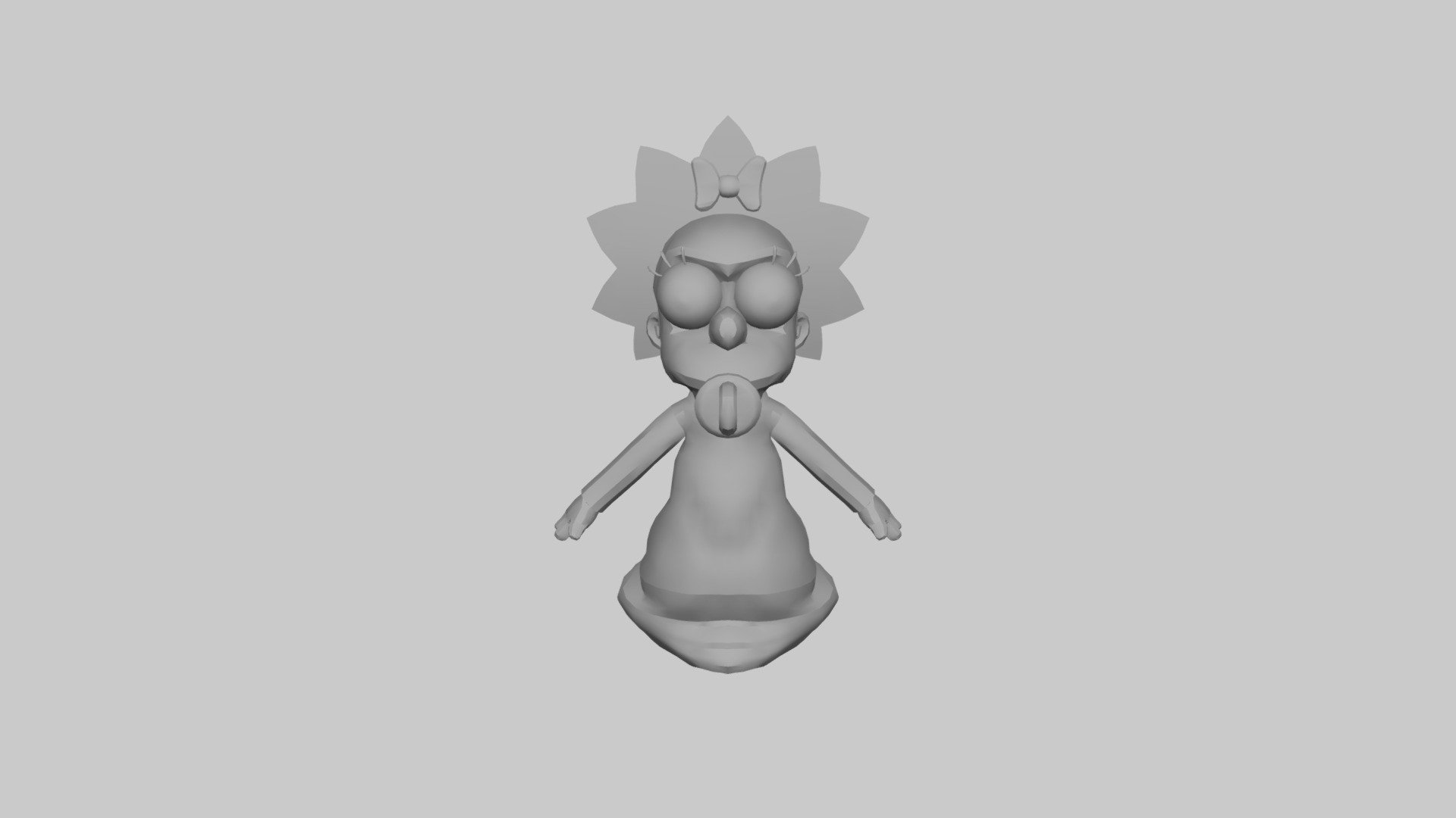 The Simpsons Game (2007) - Maggie - 3D model by eduazy [5e09a0e ...