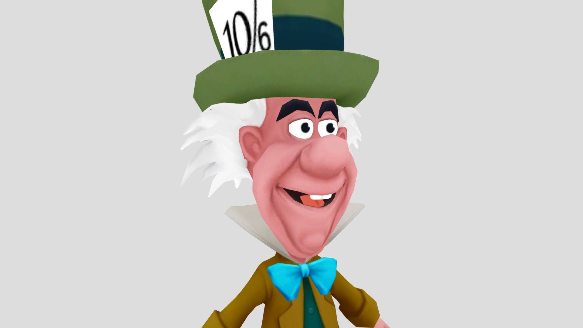 Mad Hatter - Download Free 3D model by ThisIsntAPerson [5e09cd2 ...