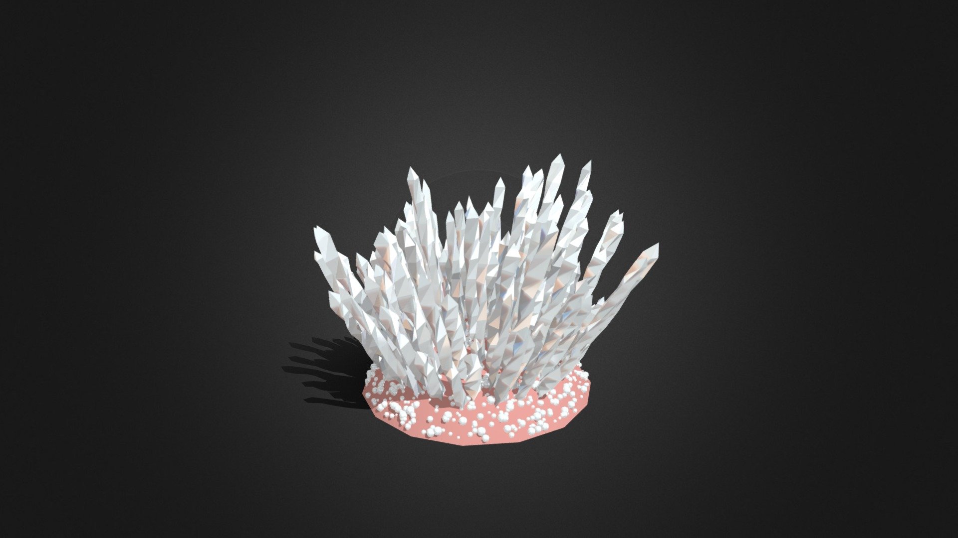Crystal cluster 1 - Download Free 3D model by daFeish [5e0b623] - Sketchfab