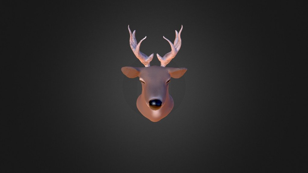 Finished Deer Model - Download Free 3D model by Beth.Brown [5e0d899 ...
