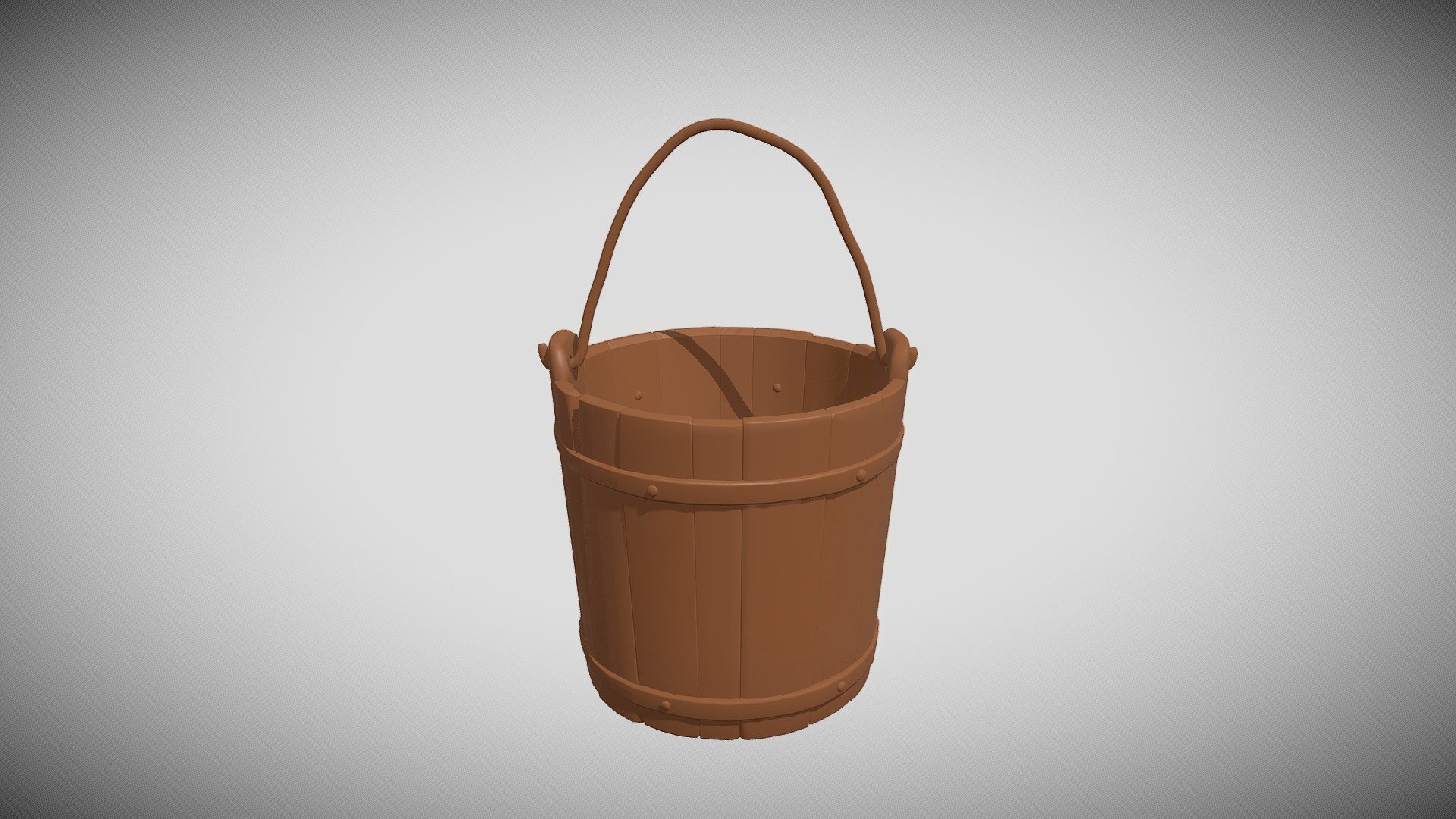 Wooden Bucket 4k - Download Free 3D model by sami uddin (@rameezuddin14 ...