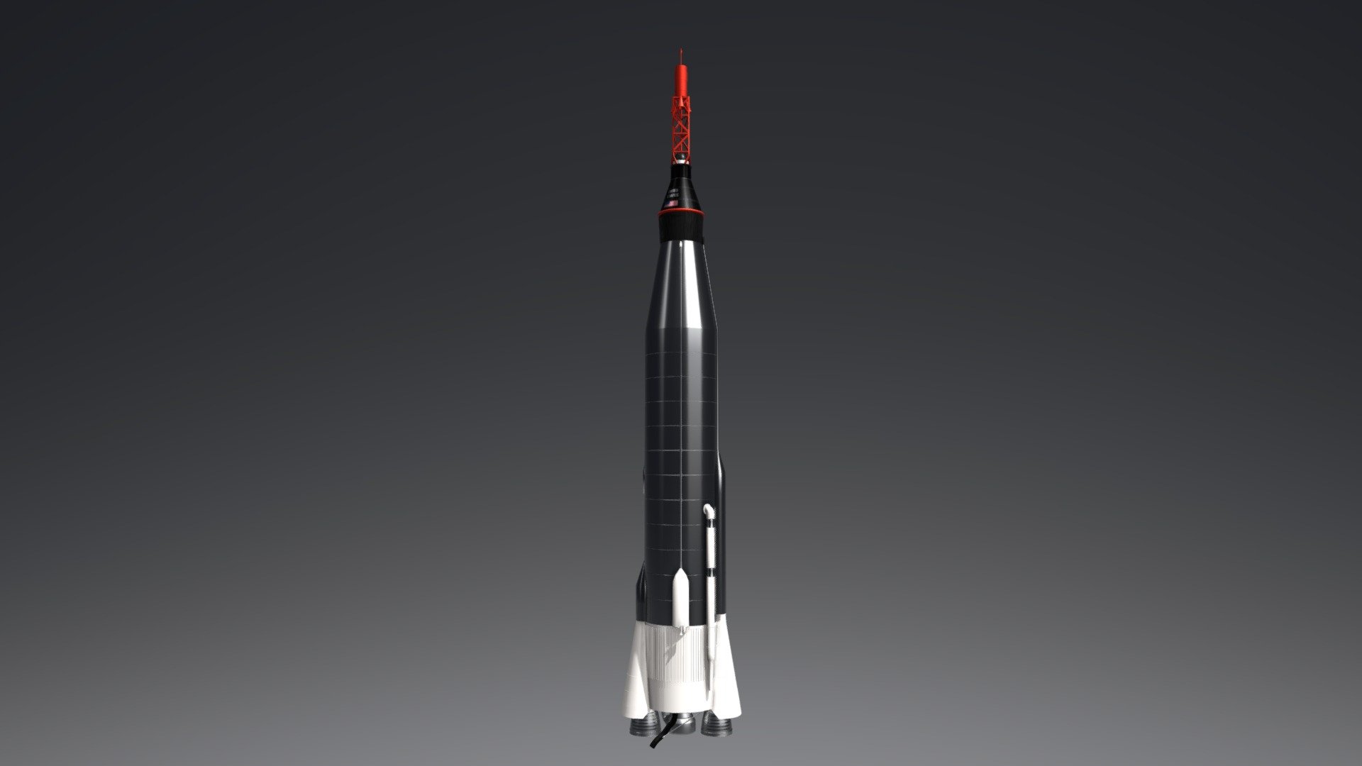 Atlas LV-3B Mercury - Download Free 3D model by Stanley Creative ...