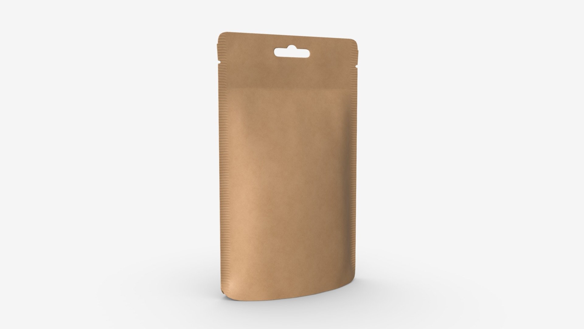 Craft paper pouch bag 01 - Buy Royalty Free 3D model by HQ3DMOD ...