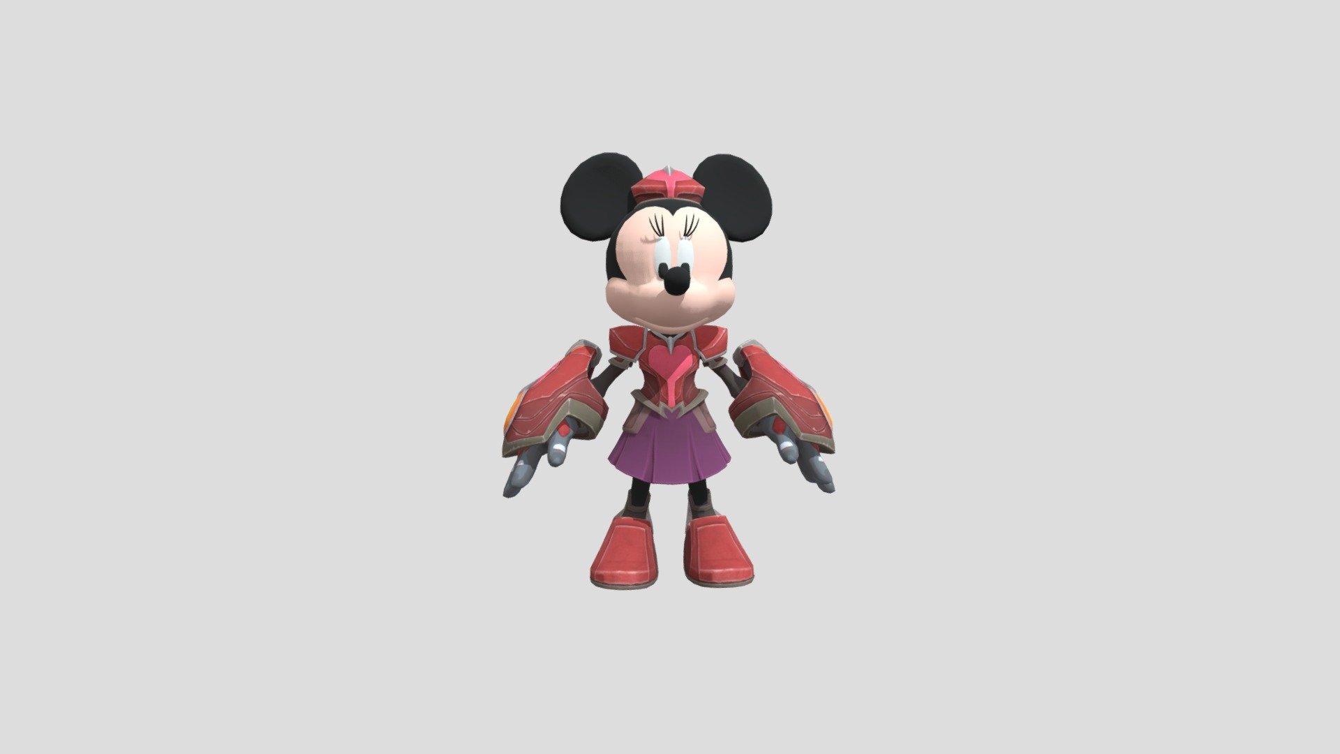 Mirrorverse Minnie - Download Free 3D model by theamazingdonovan207 ...
