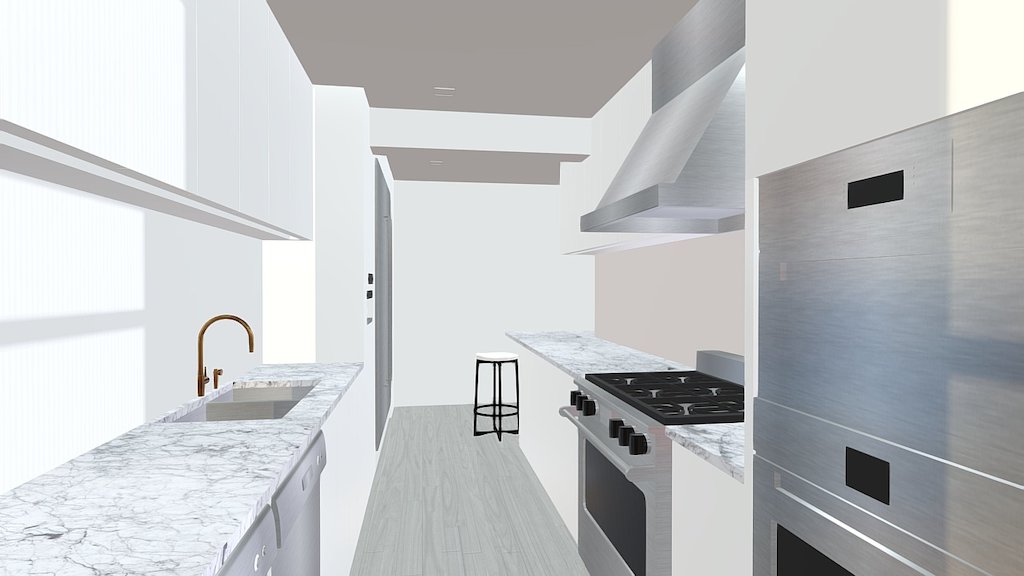 Kitchen - 3D model by Andy Joesoef (@asoef) [5e0f673] - Sketchfab
