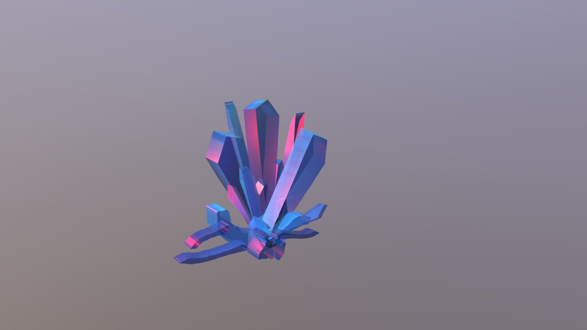 Very Low-Poly Crystal - 3D model by NewtEmporer [5e10250] - Sketchfab