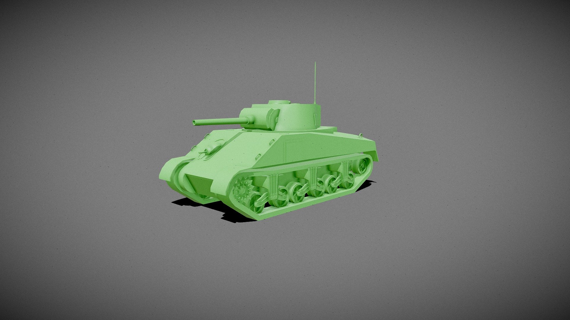 M4 Sherman Base Mesh - Buy Royalty Free 3D model by TankStorm [5e124bf ...