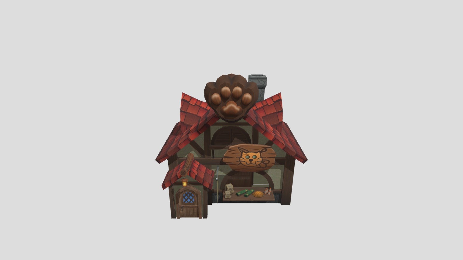 RINA HOUSE - 3D model by jausbter [5e12f9b] - Sketchfab