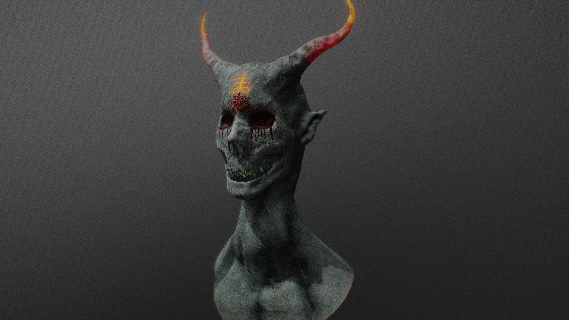 Demon - Download Free 3D model by YOUSEF DEHGHAN (@YOUSEF_DEHGHAN ...