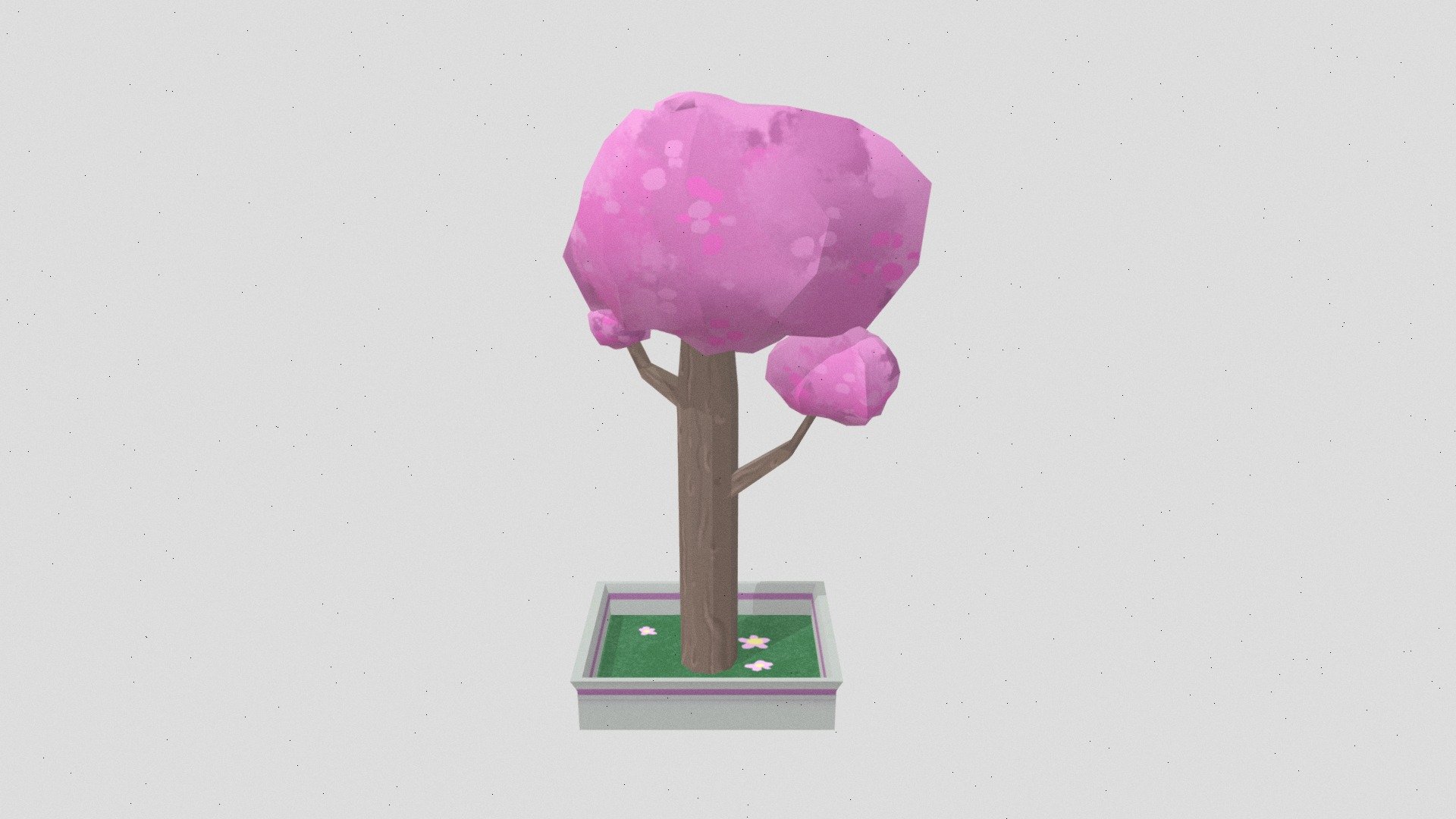 tree_sakura - 3D model by ★ CINNABUN (@lola.prent03) [5e194b1] - Sketchfab