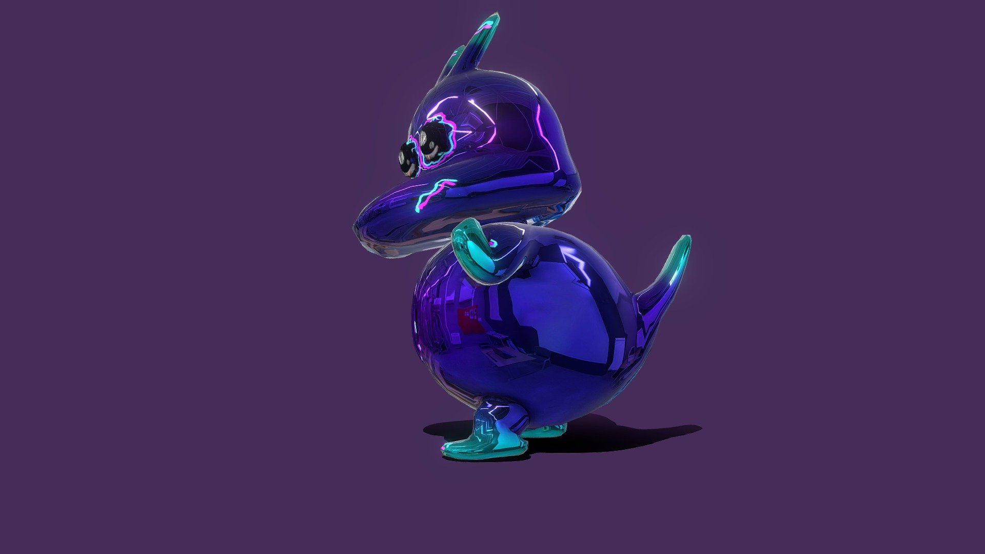 FLUFF BOXE - 3D model by Galaan [5e1b732] - Sketchfab