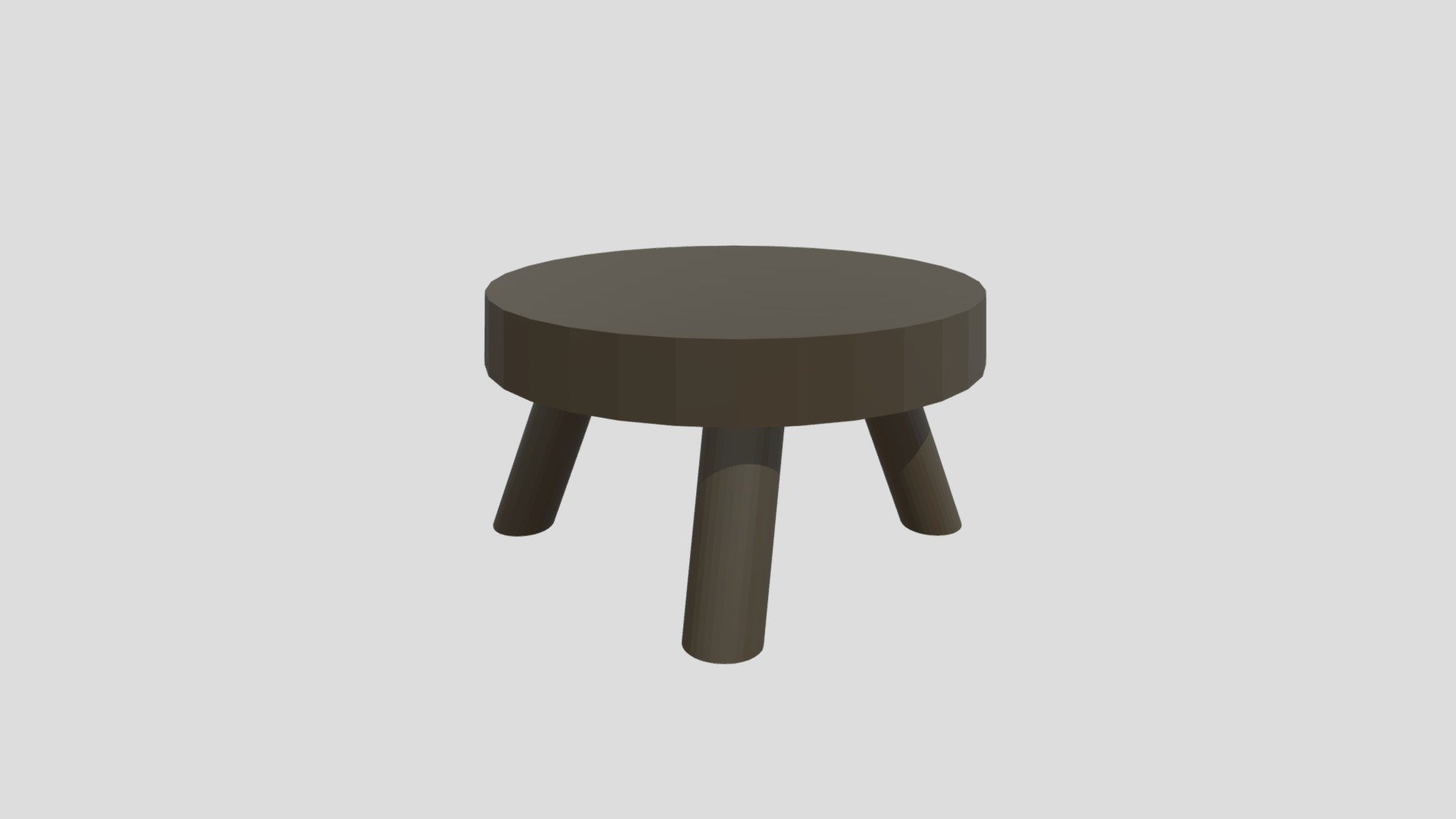 Stool - Download Free 3D model by Platzycho [5e1c443] - Sketchfab