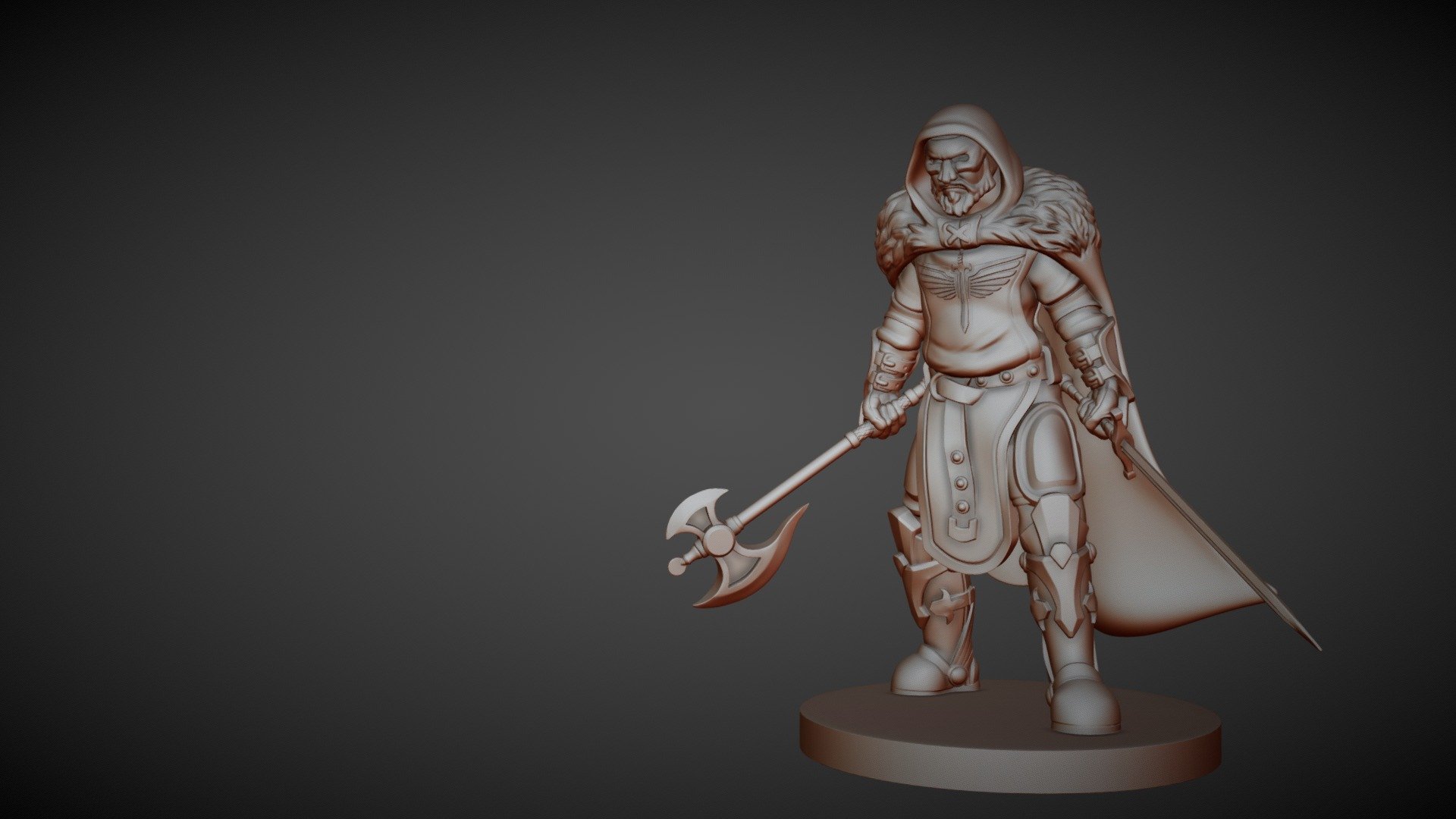 Custom Paladin Mini - 3D model by Apelleti2 [5e1cb61] - Sketchfab